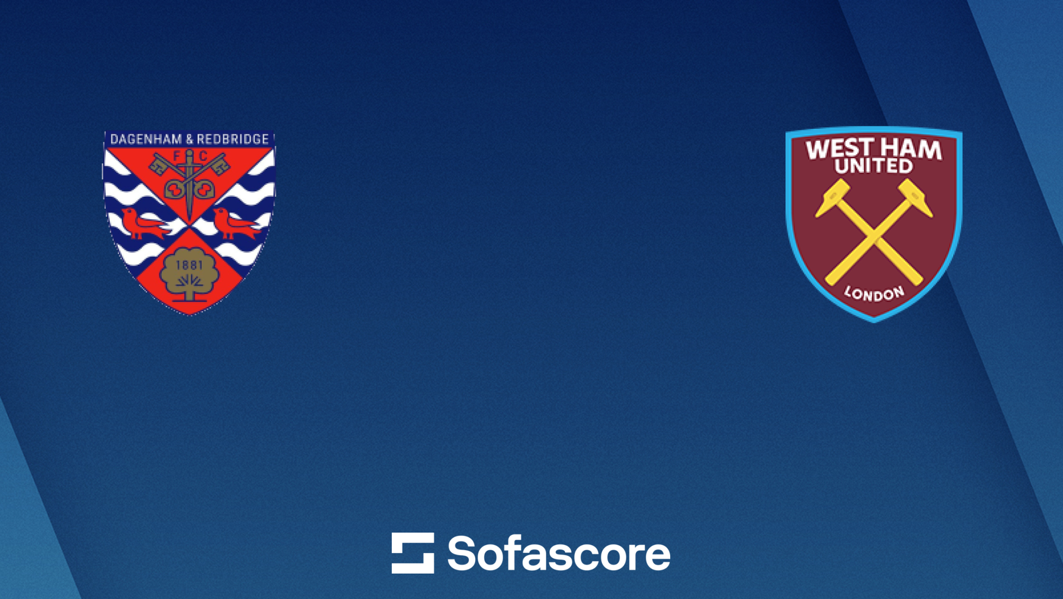 Dagenham & Redbridge - West Ham U21 wynik na żywo, H2H i składy | Sofascore