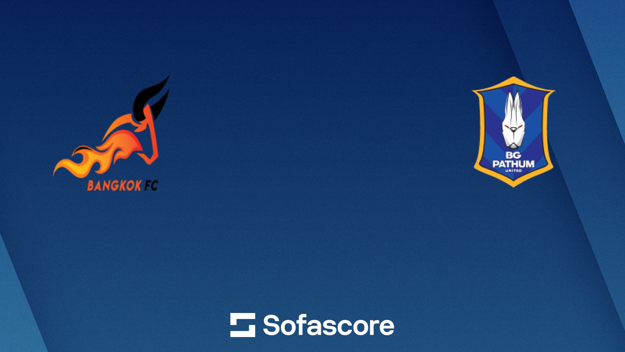 Bangkok FC vs BG Pathum United live score, H2H and lineups | Sofascore