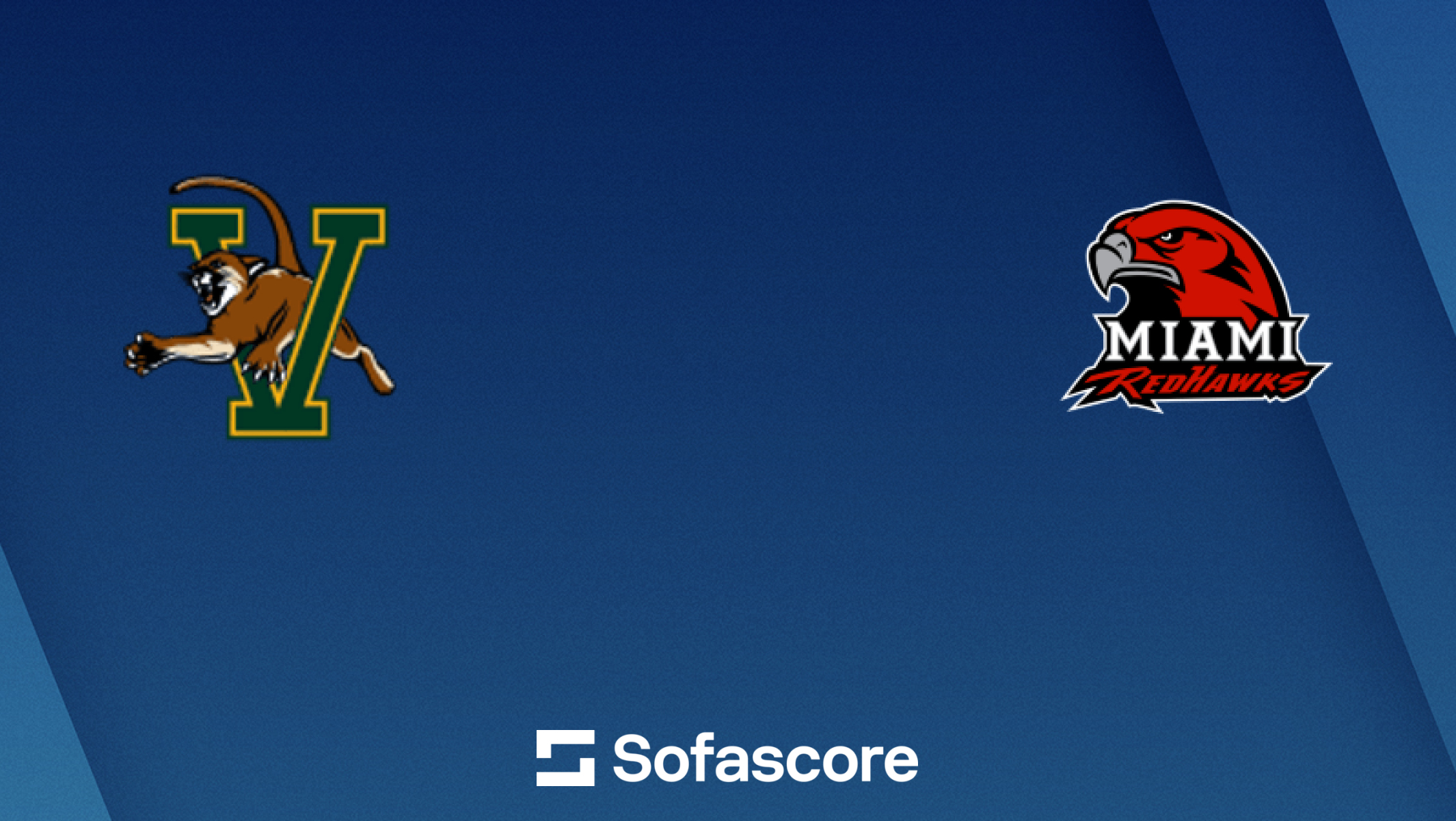 Vermont vs Miami Ohio scores & predictions | Sofascore