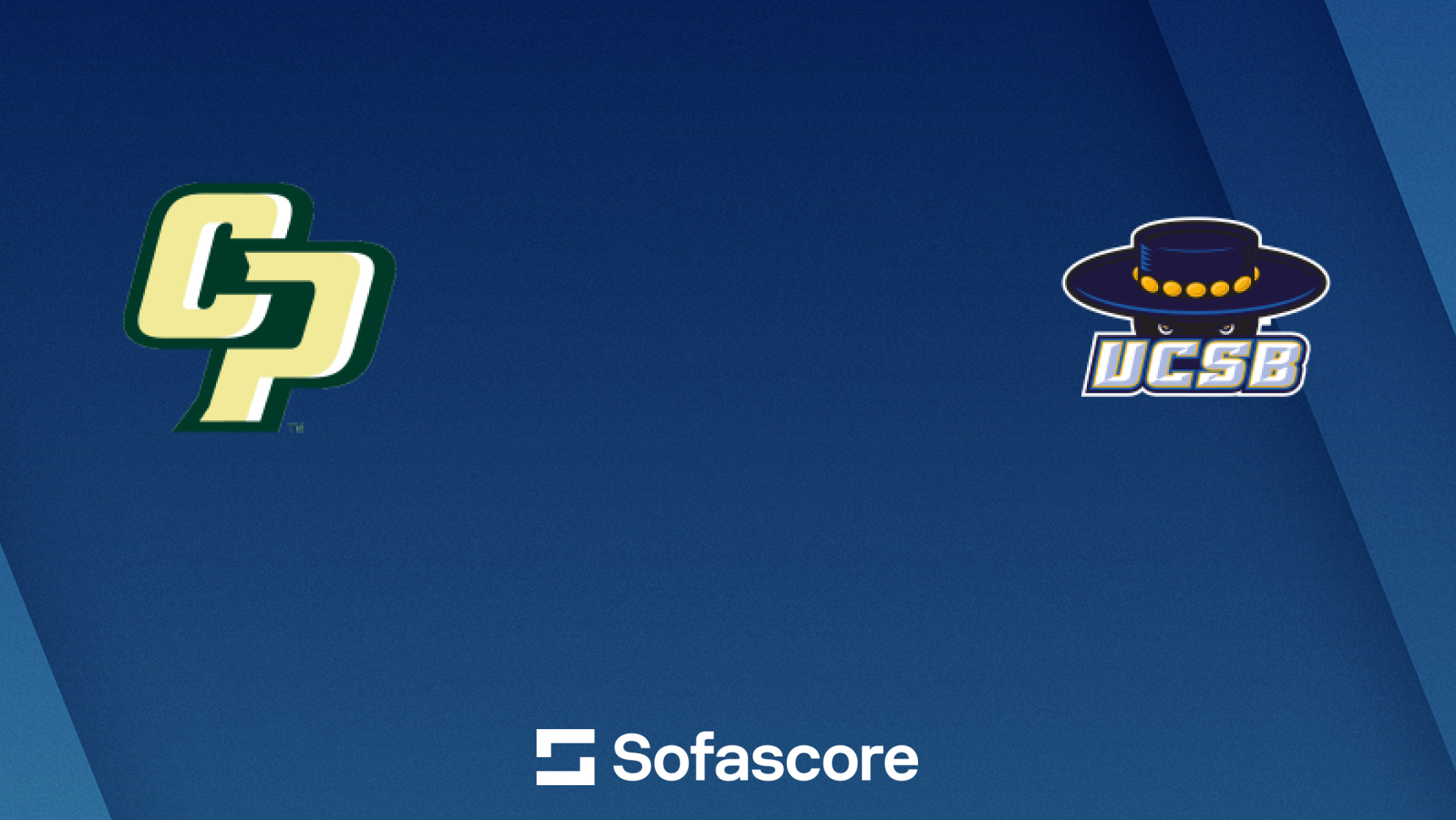 Cal Poly vs UC Santa Barbara scores & predictions | Sofascore