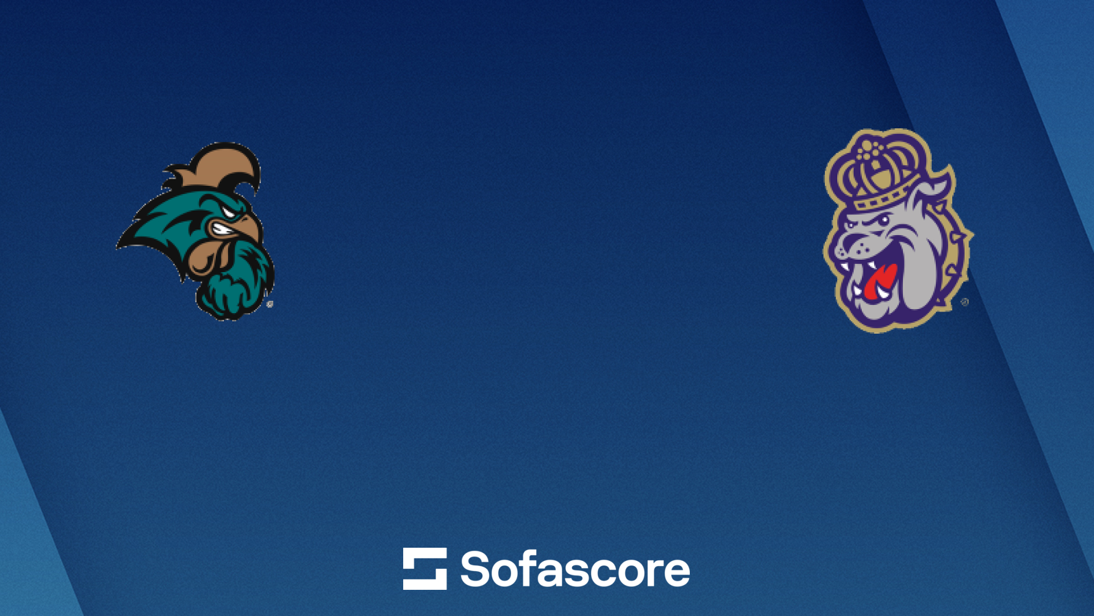Coastal Carolina vs James Madison scores & predictions | Sofascore