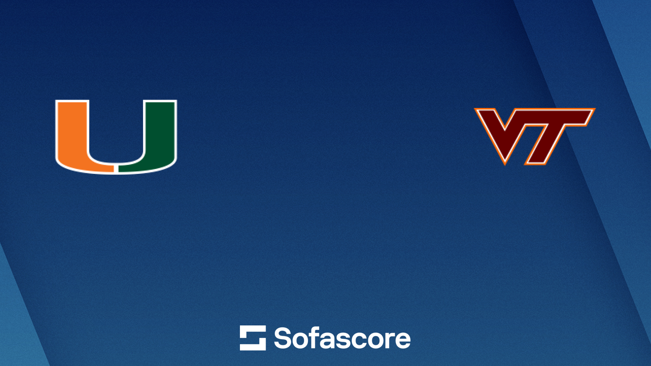 Miami vs Virginia Tech scores & predictions | Sofascore