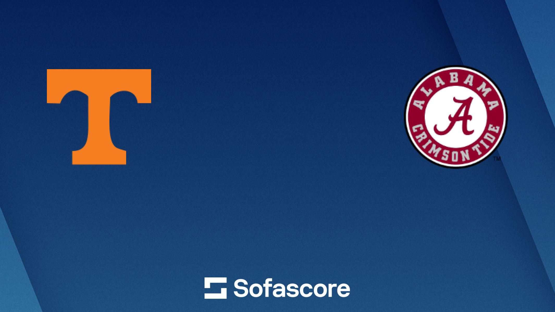 Tennessee vs Alabama scores & predictions | Sofascore