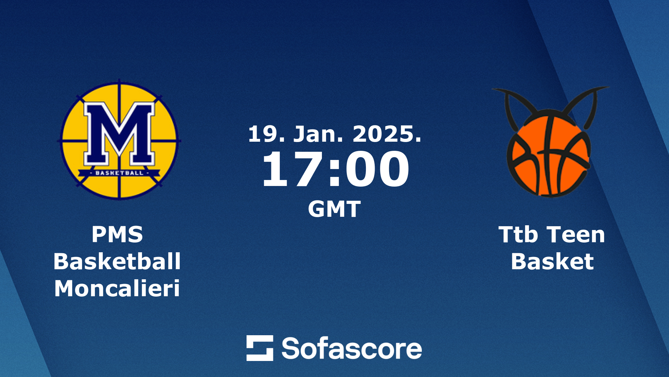 PMS Basketball Moncalieri vs Ttb Teen Basket scores predictions Sofascore