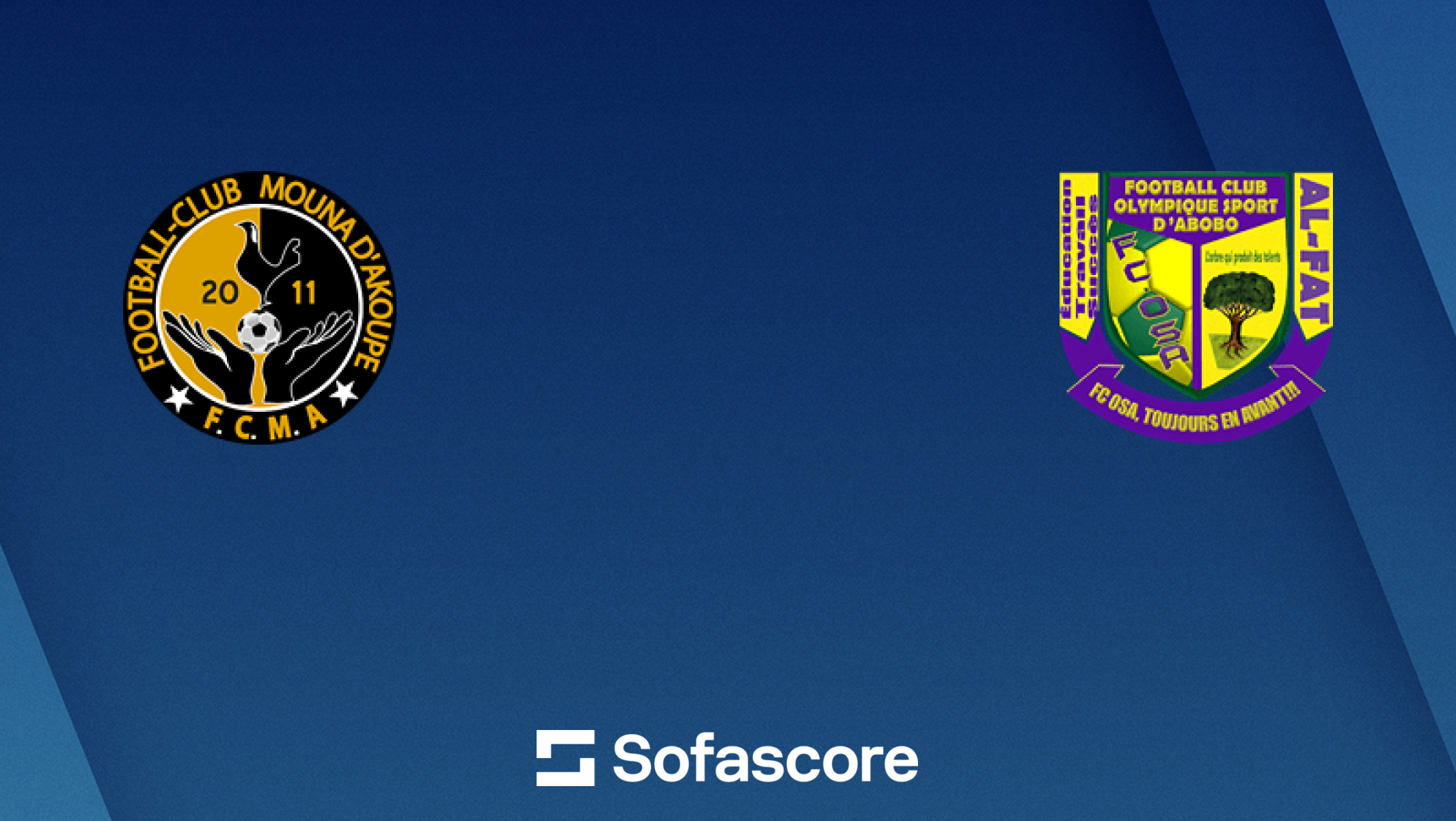 FC Mouna d'Akoupé vs FC Olympique Sport D'Abobo live score, H2H and lineups | Sofascore