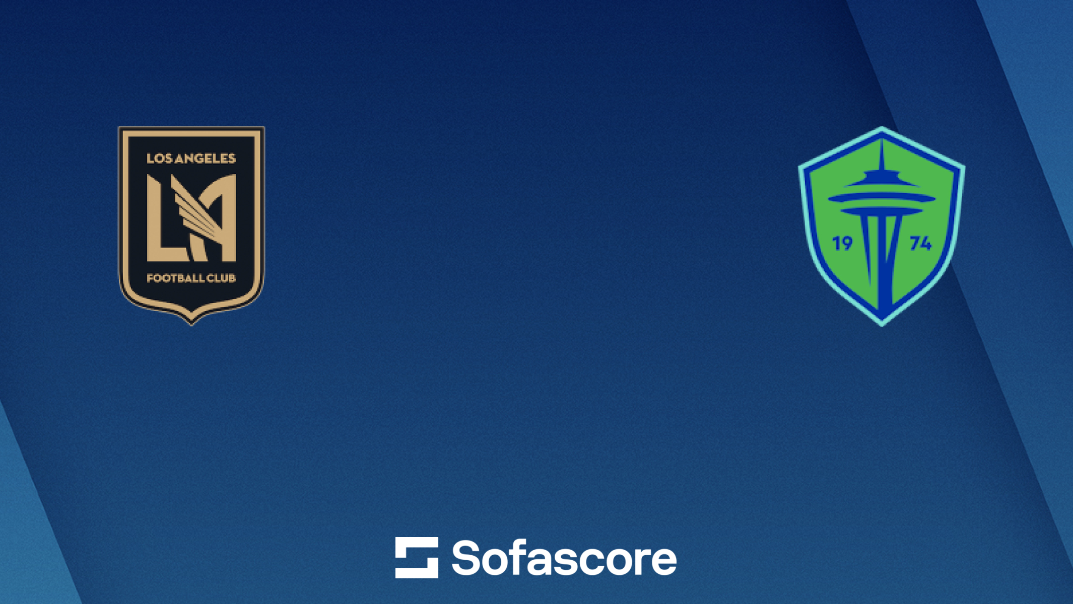Los Angeles FC vs Seattle Sounders FC live score, H2H and lineups ...