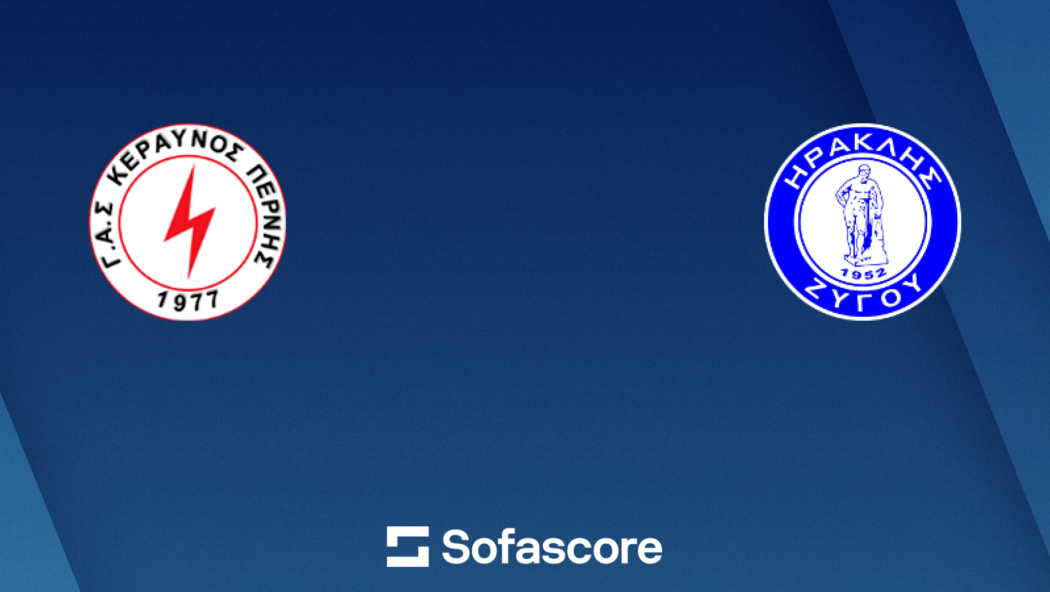 GAS Keravnos Pernis vs MAS Iraklis Neou Zigou live score, H2H and lineups | Sofascore