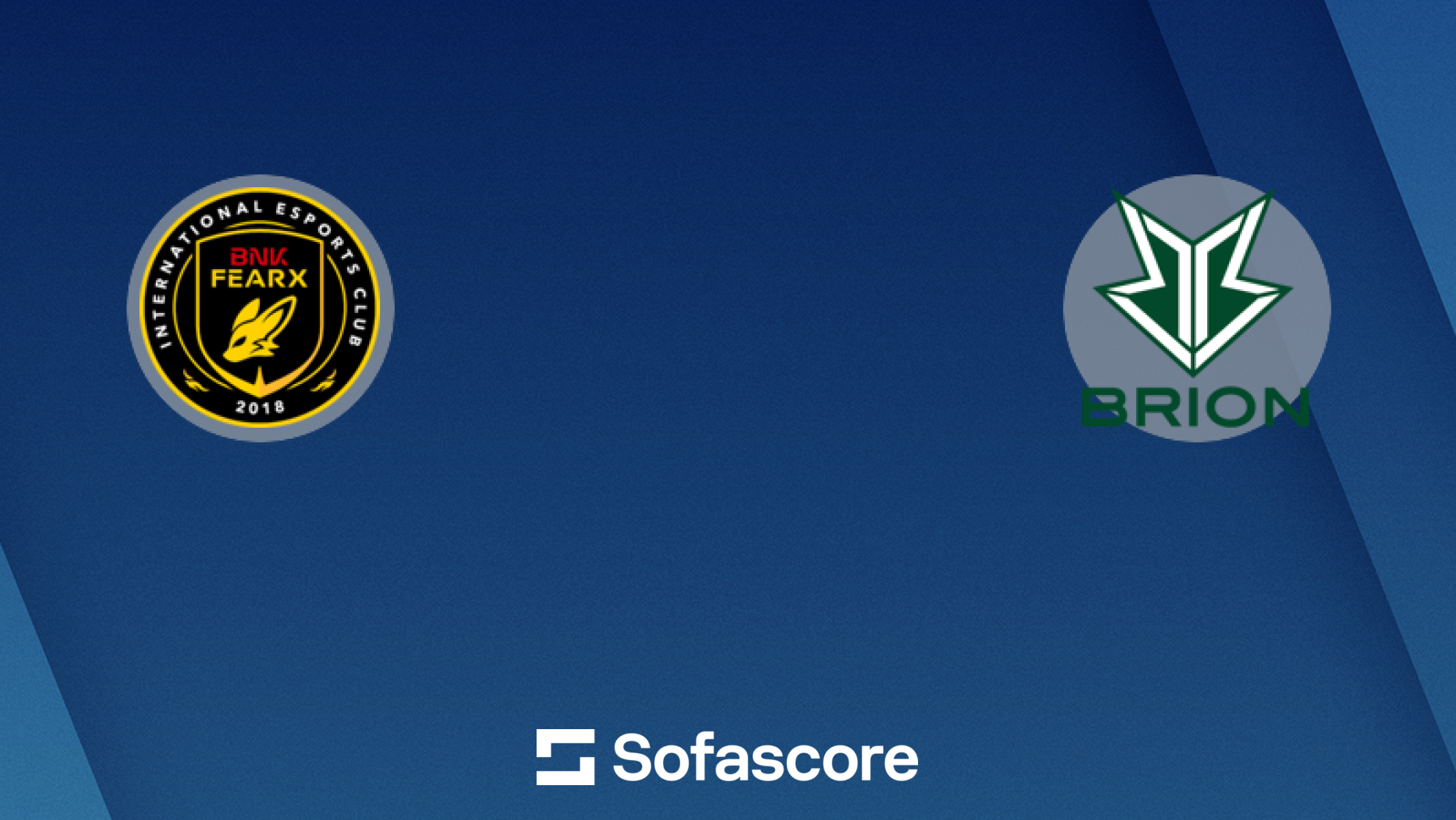 BNK FEARX – OKSavingsBank BRION - Live score | Sofascore