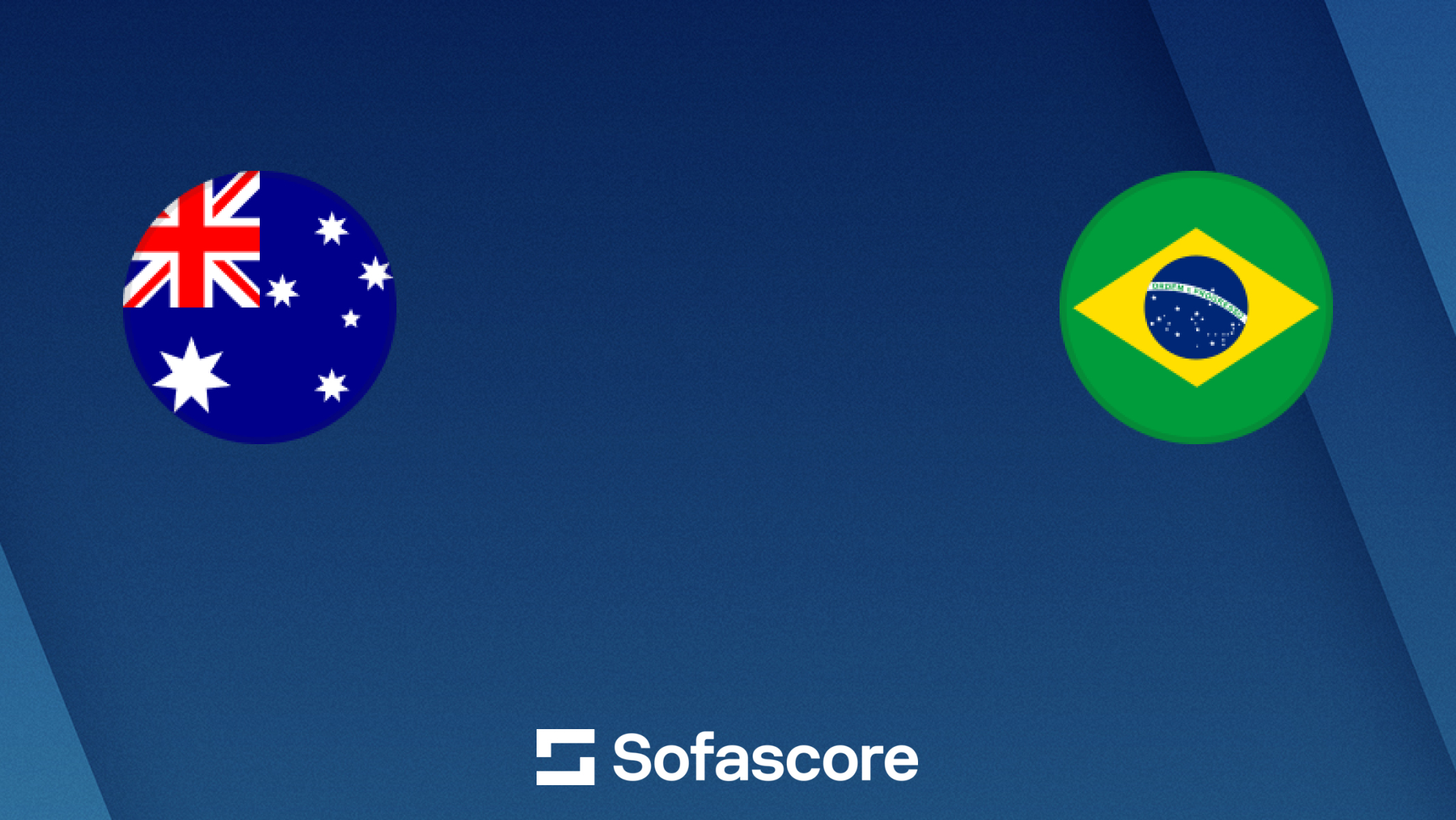 Australia vs Brazil live score, H2H and lineups | Sofascore