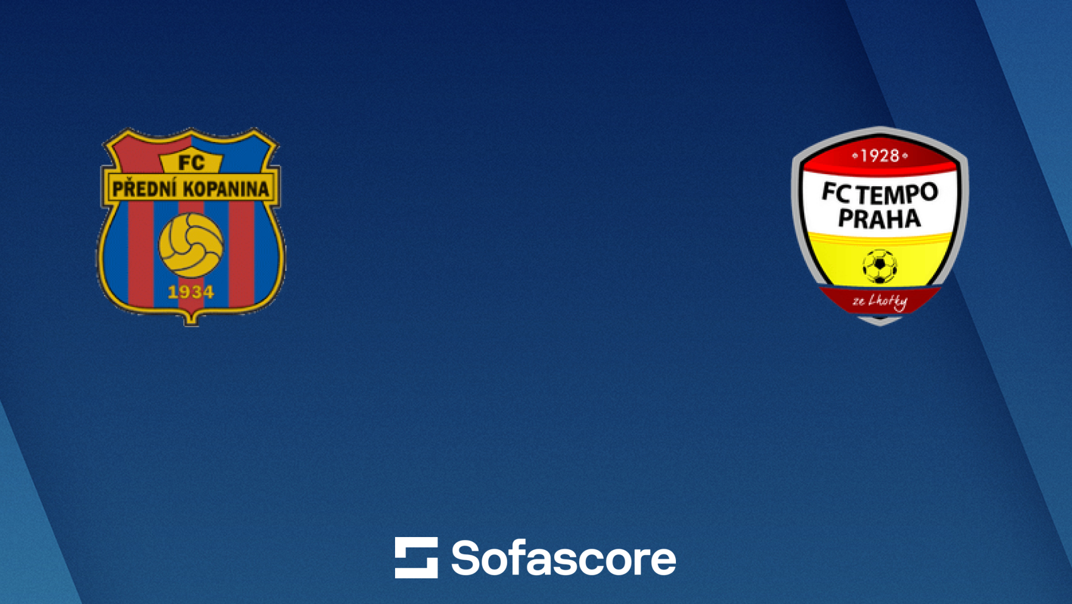 FC Predni Kopanina vs Tempo Prague live score, H2H and lineups | Sofascore