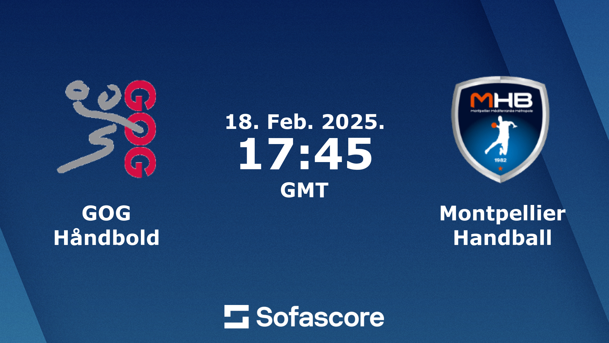 GOG vs Montpellier scores schedule Sofascore