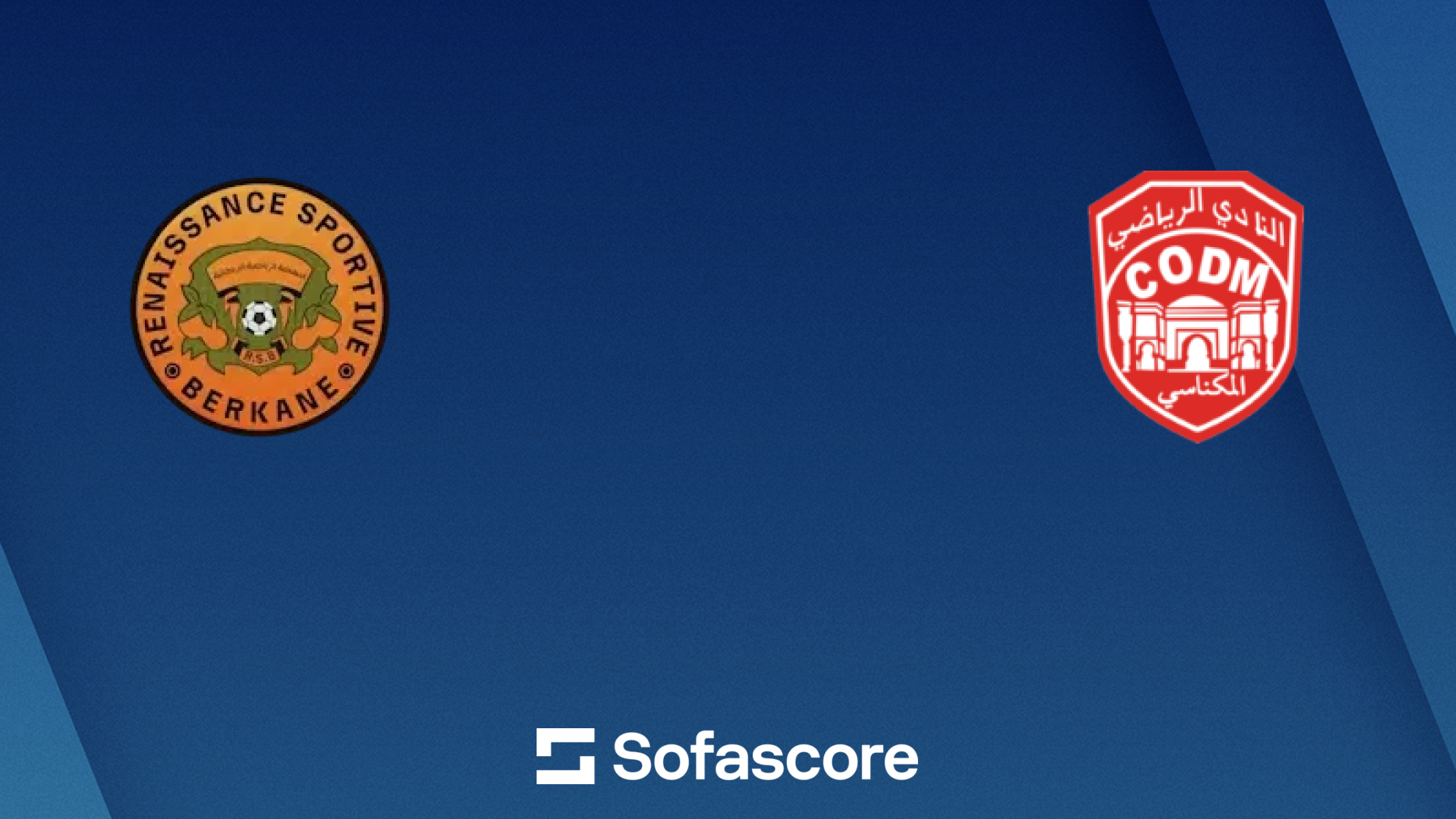 RS Berkane - CODM Meknès live resultat, H2H og lagoppstilling | Sofascore