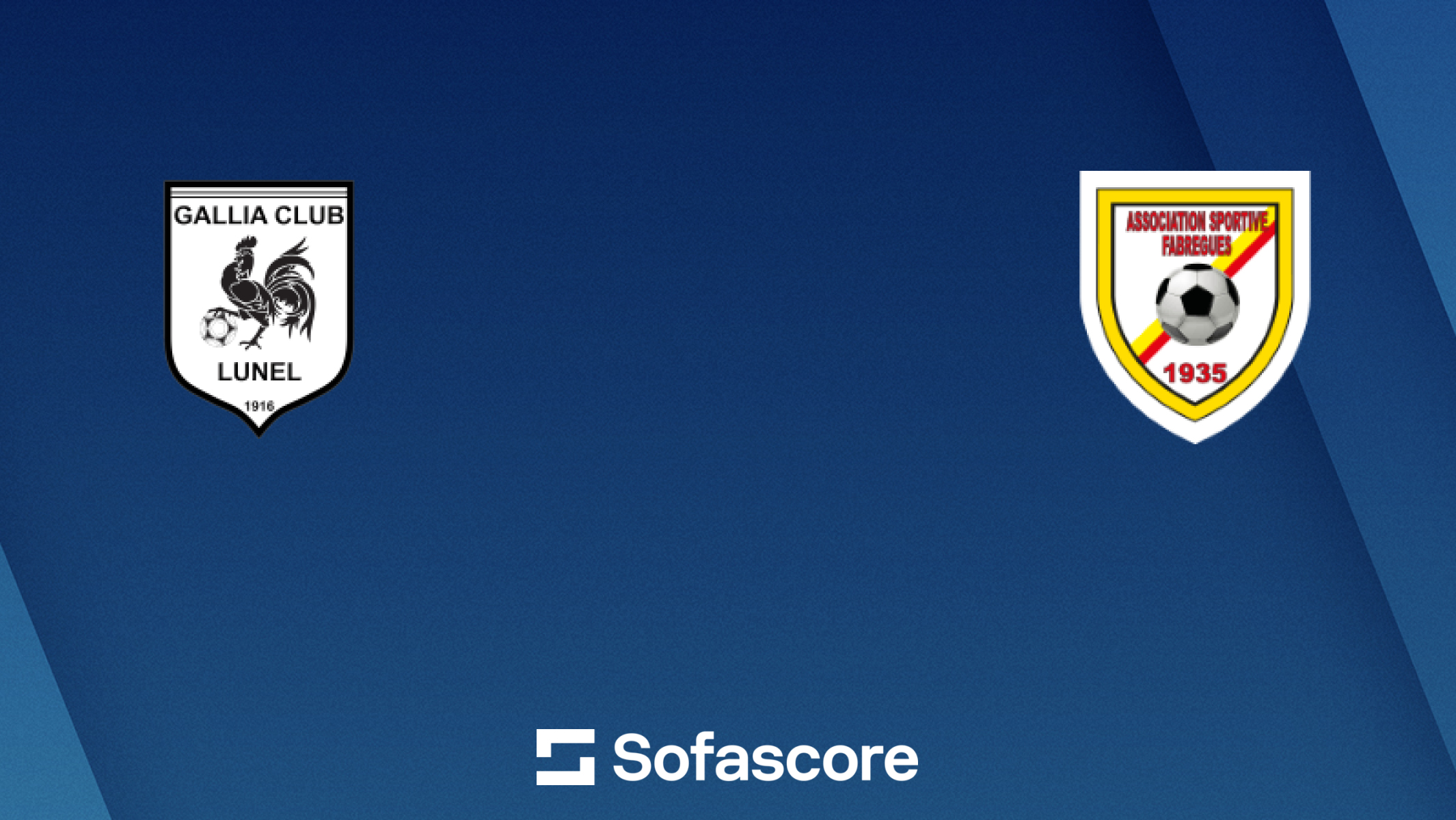 Gallia Club Lunel vs AS Fabrègues live score, H2H and lineups | Sofascore
