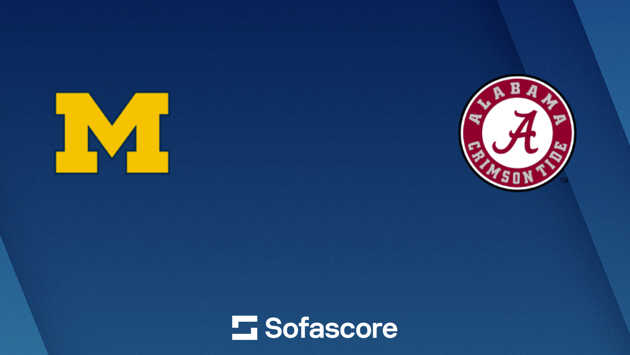Michigan vs Alabama live score & H2H | Sofascore