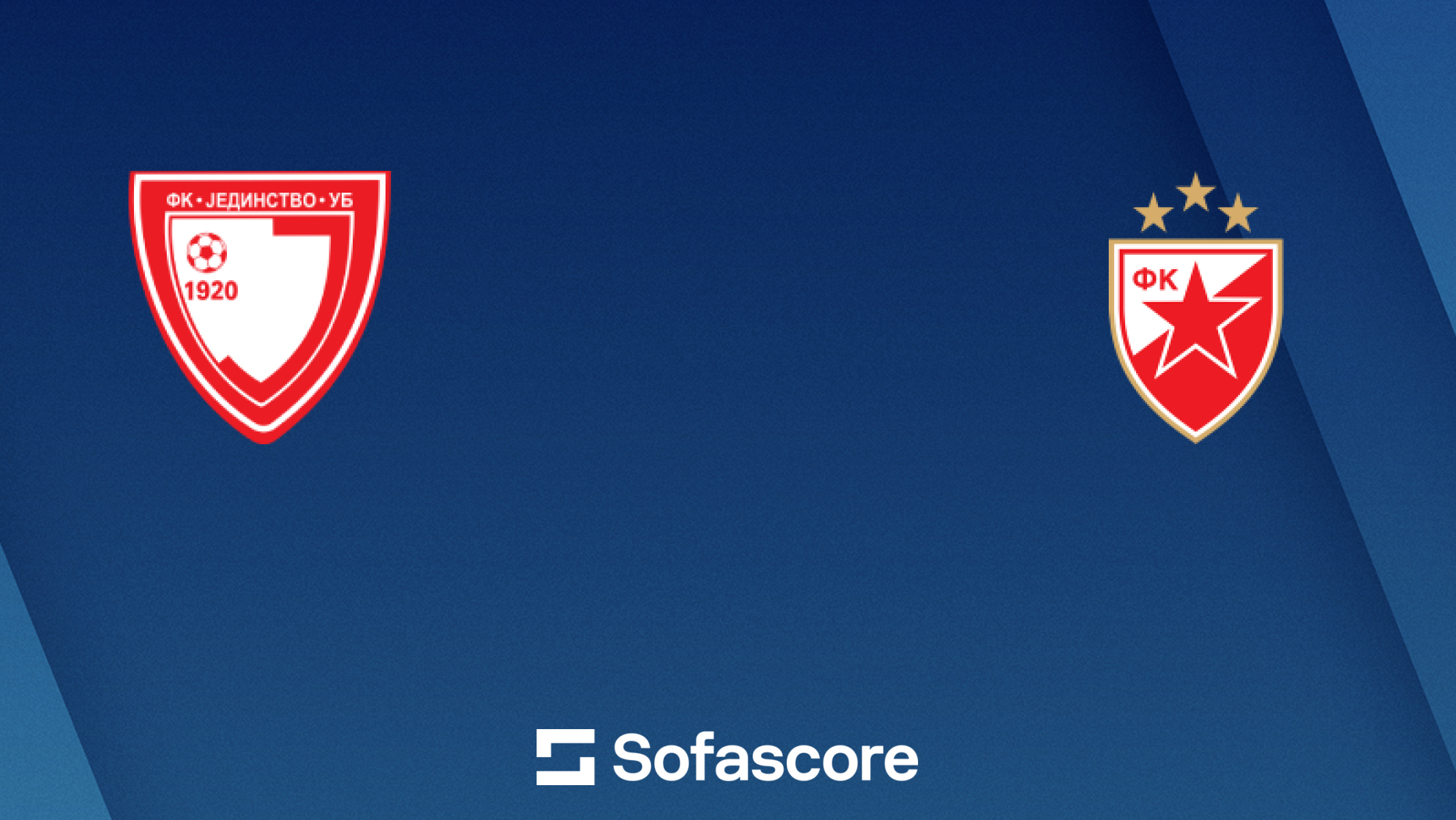 FK Jedinstvo Ub vs FK Crvena zvezda live score, H2H and lineups | Sofascore