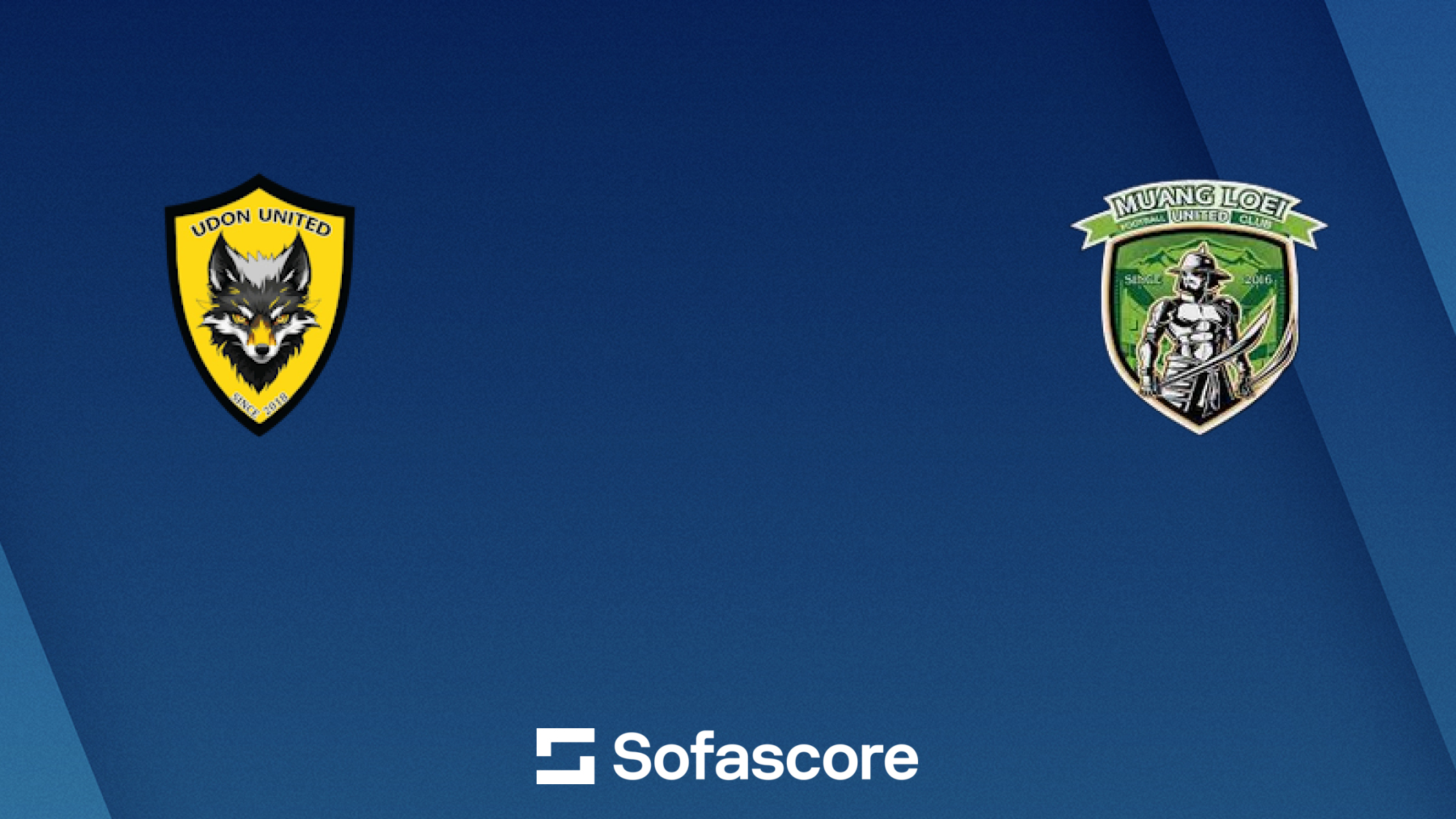 Udon United vs Muang Loei United live score, H2H and lineups | Sofascore