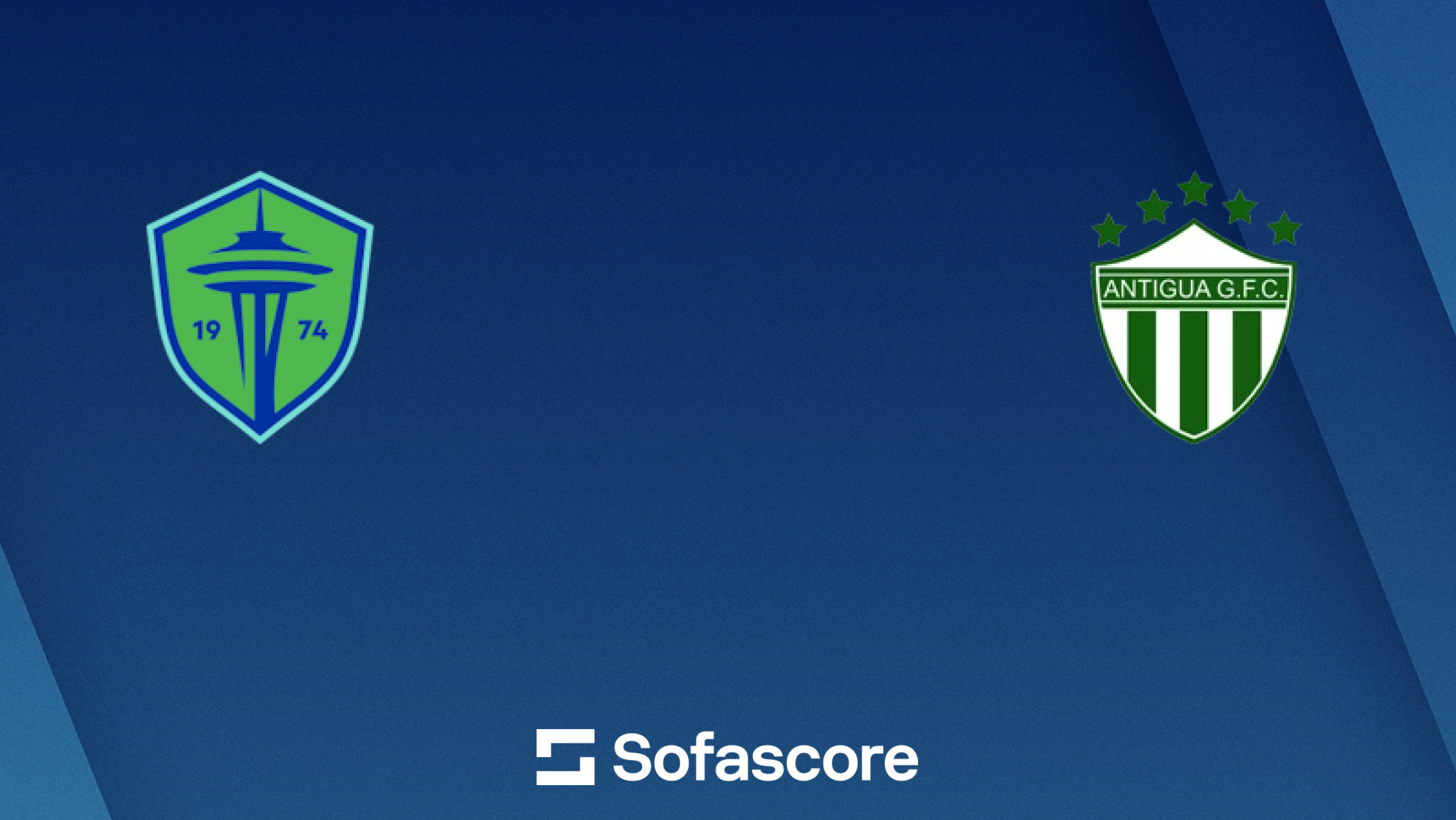Seattle Sounders FC vs Antigua GFC live score, H2H and lineups | Sofascore