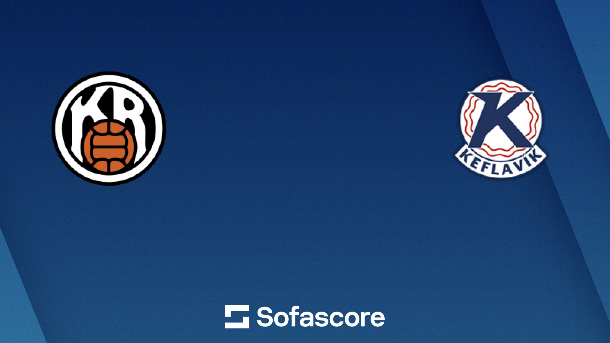 KR Reykjavík vs Keflavík IF live score, H2H and lineups | Sofascore