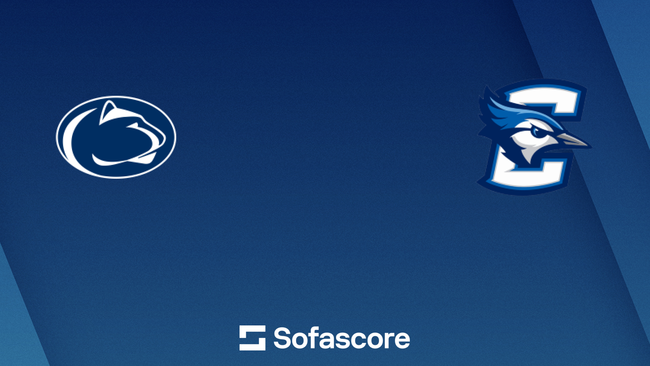 Penn State Nittany Lions Creighton Bluejays live score, video stream and H2H results - Sofascore