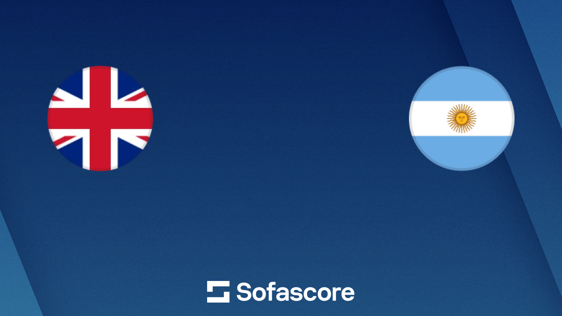 Great Britain Argentina live score, video stream and H2H results - Sofascore