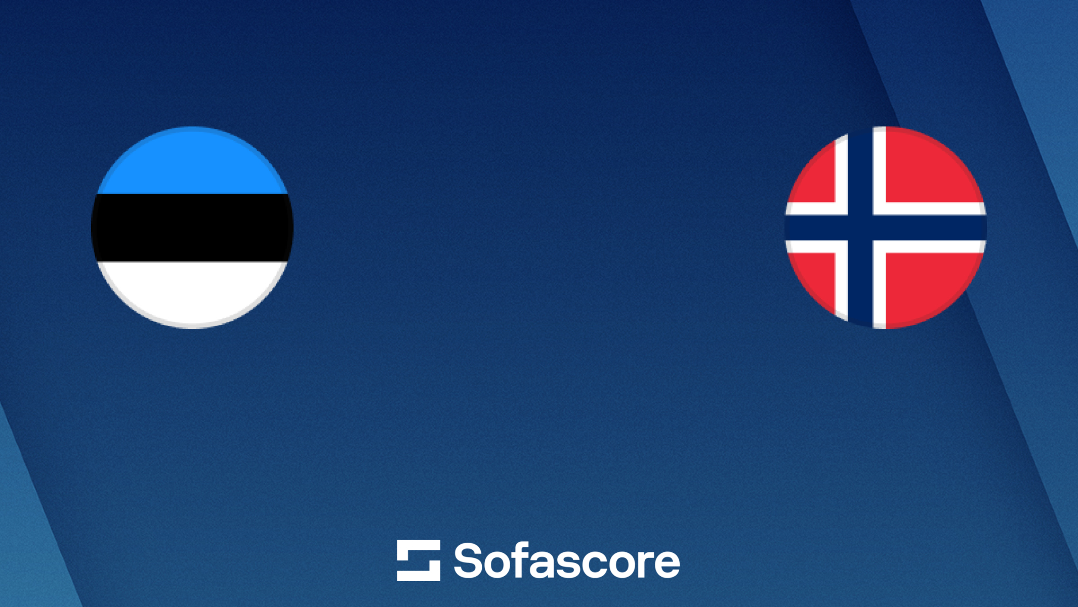 Estonia vs Norway live score, H2H and lineups | Sofascore