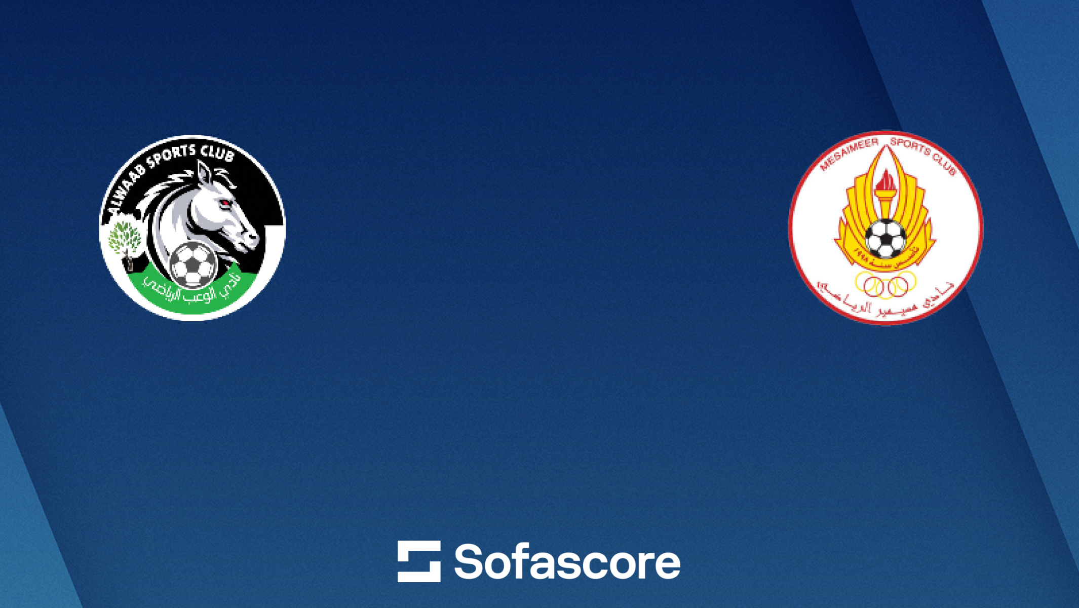 Al Waab FC vs Al Mesaimeer SC live score, H2H and lineups | Sofascore