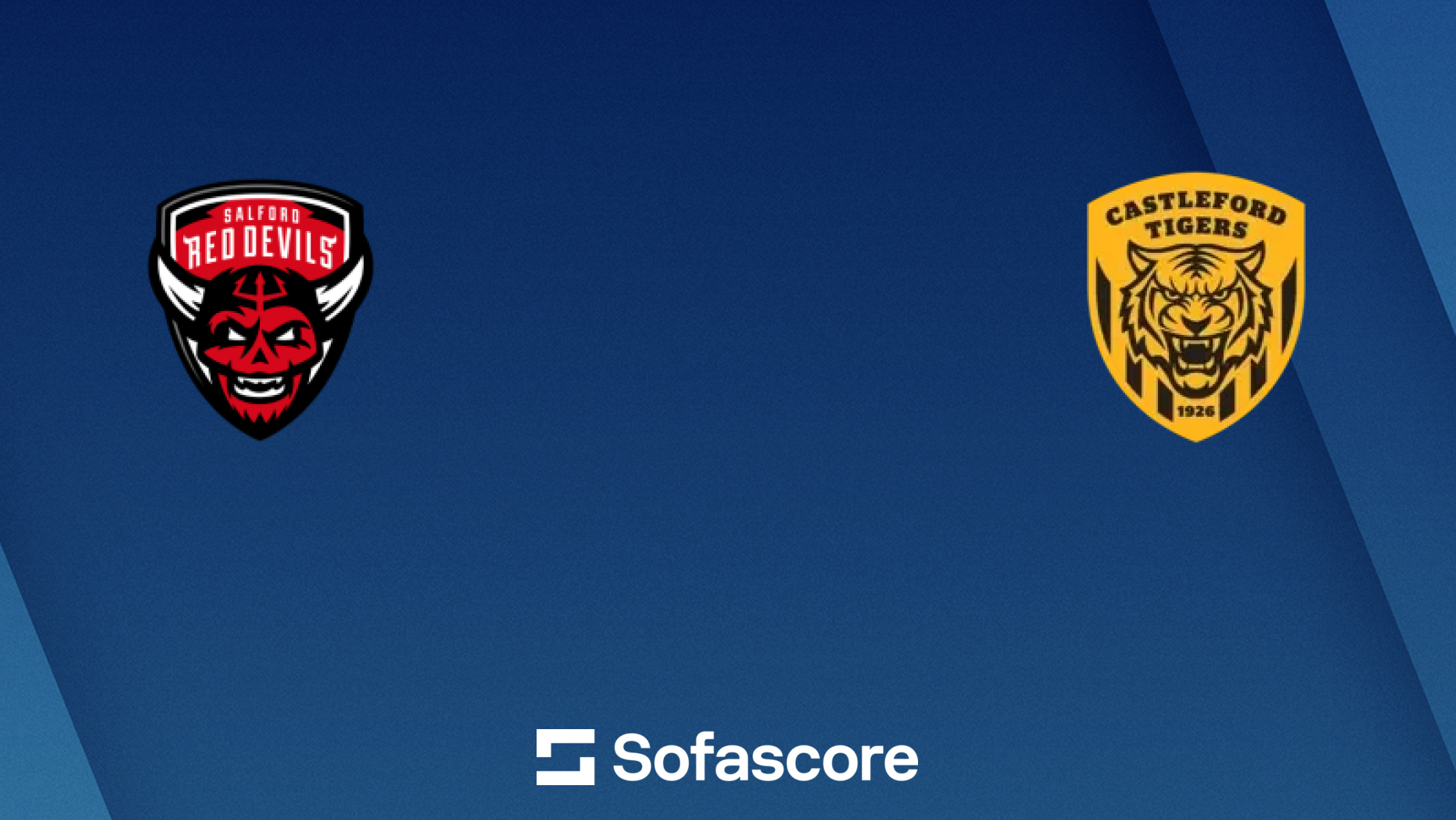 Salford Red Devils Castleford Tigers live score and H2H results - Sofascore