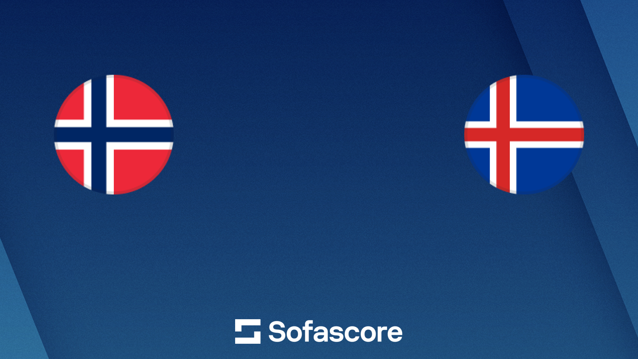 Norway - Iceland live resultater, H2H og opstillinger | Sofascore