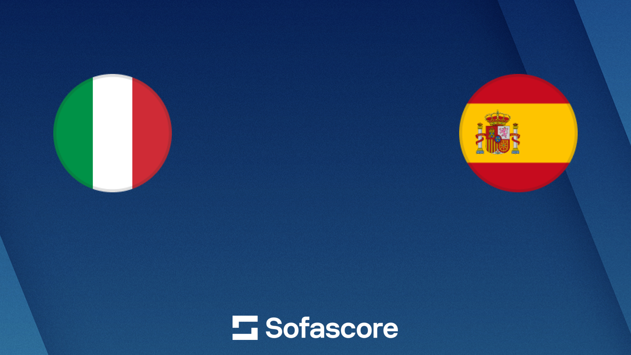 Italy vs Spain live score, H2H and lineups | Sofascore