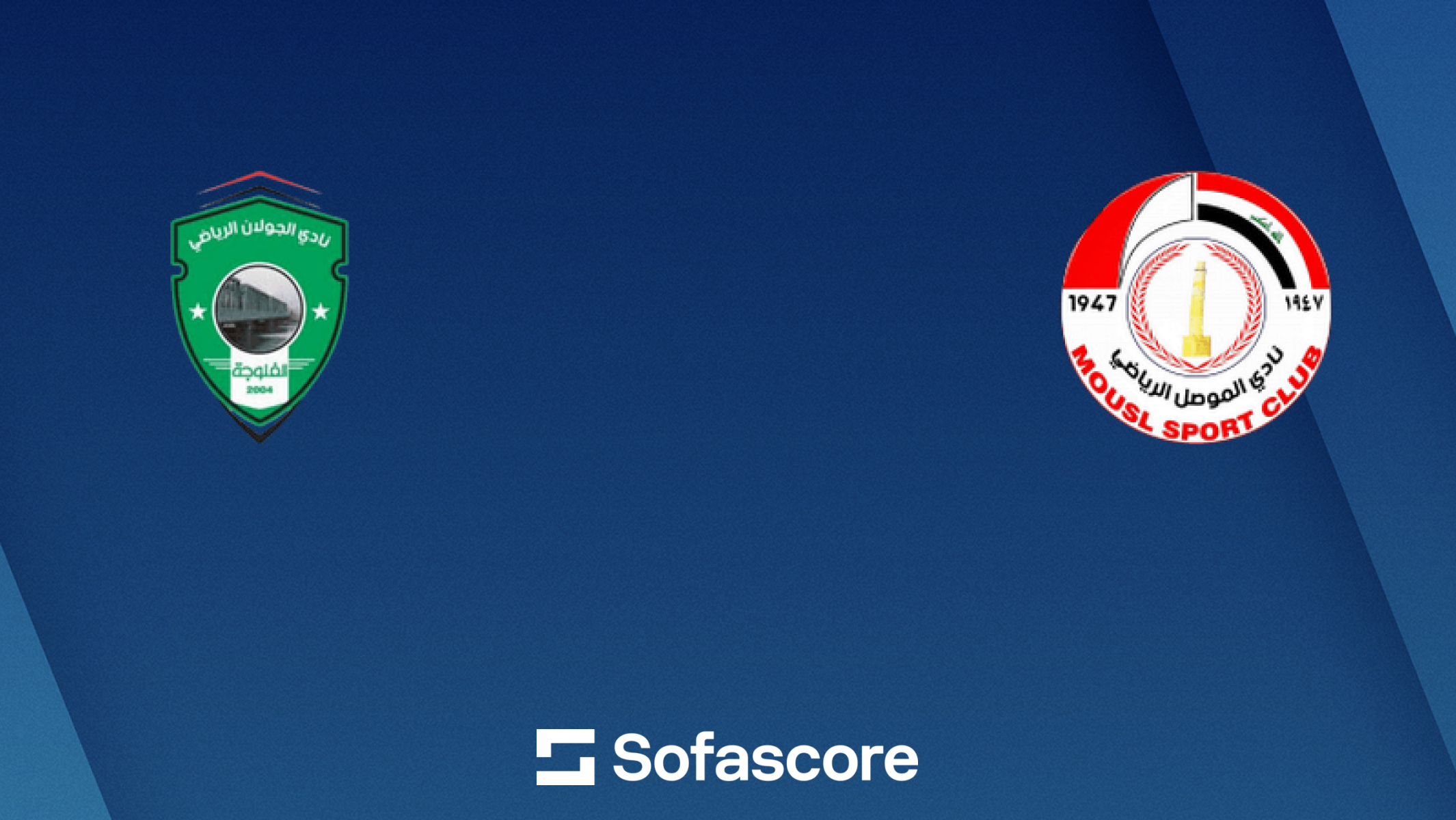 Al-Jolan SC vs Al-Mosul SC live score, H2H and lineups | Sofascore