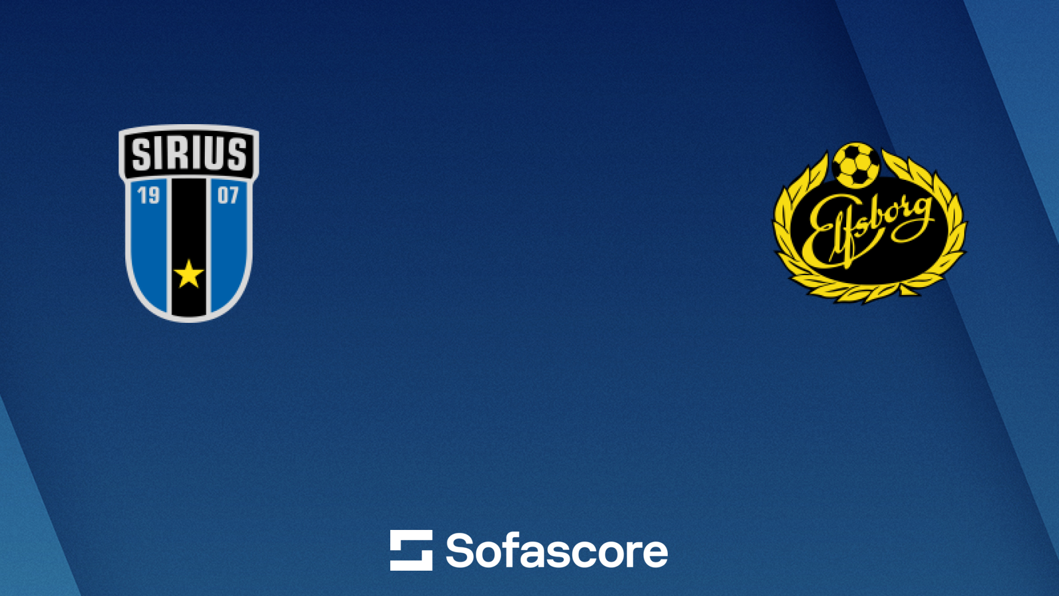 IK Sirius vs IF Elfsborg live score, H2H and lineups | Sofascore