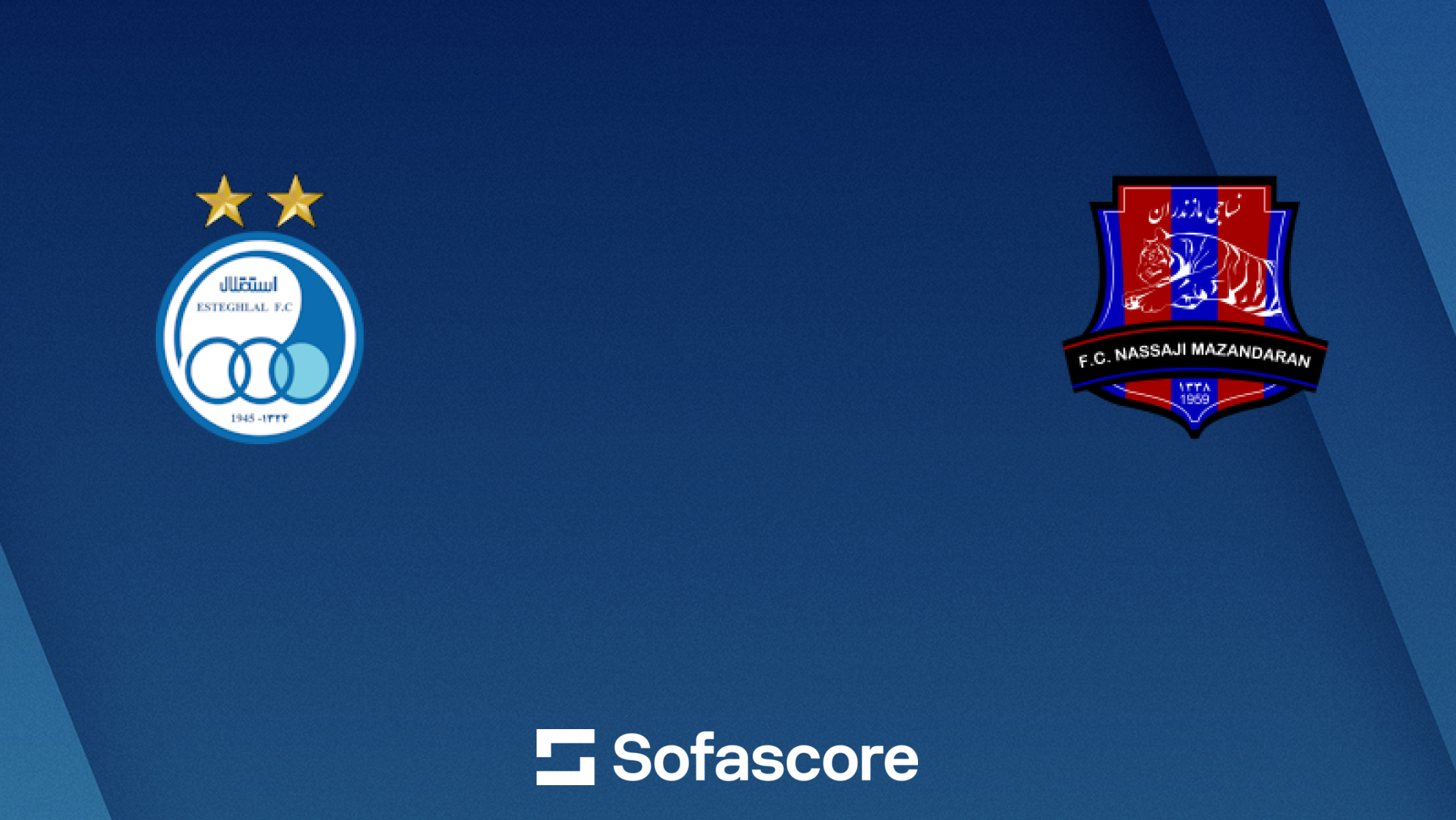 Esteghlal FC vs Nassaji Mazandaran FC live score, H2H and lineups ...