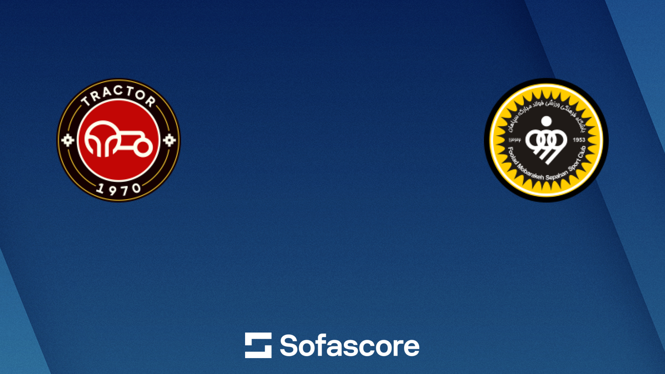 Tractor FC vs Sepahan S.C. live score, H2H and lineups | Sofascore
