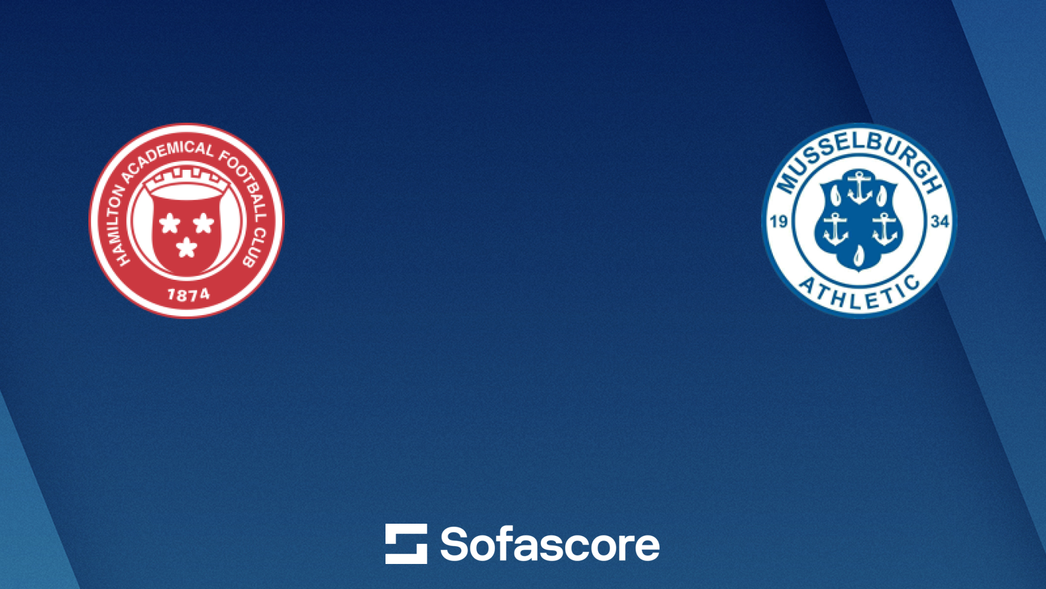 Hamilton Academical vs Musselburgh Athletic FC live score, H2H and ...