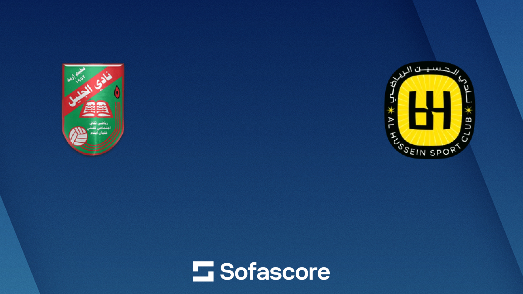 Al-Jalil vs AL Hussein Irbid B U23 live score, H2H and lineups | Sofascore