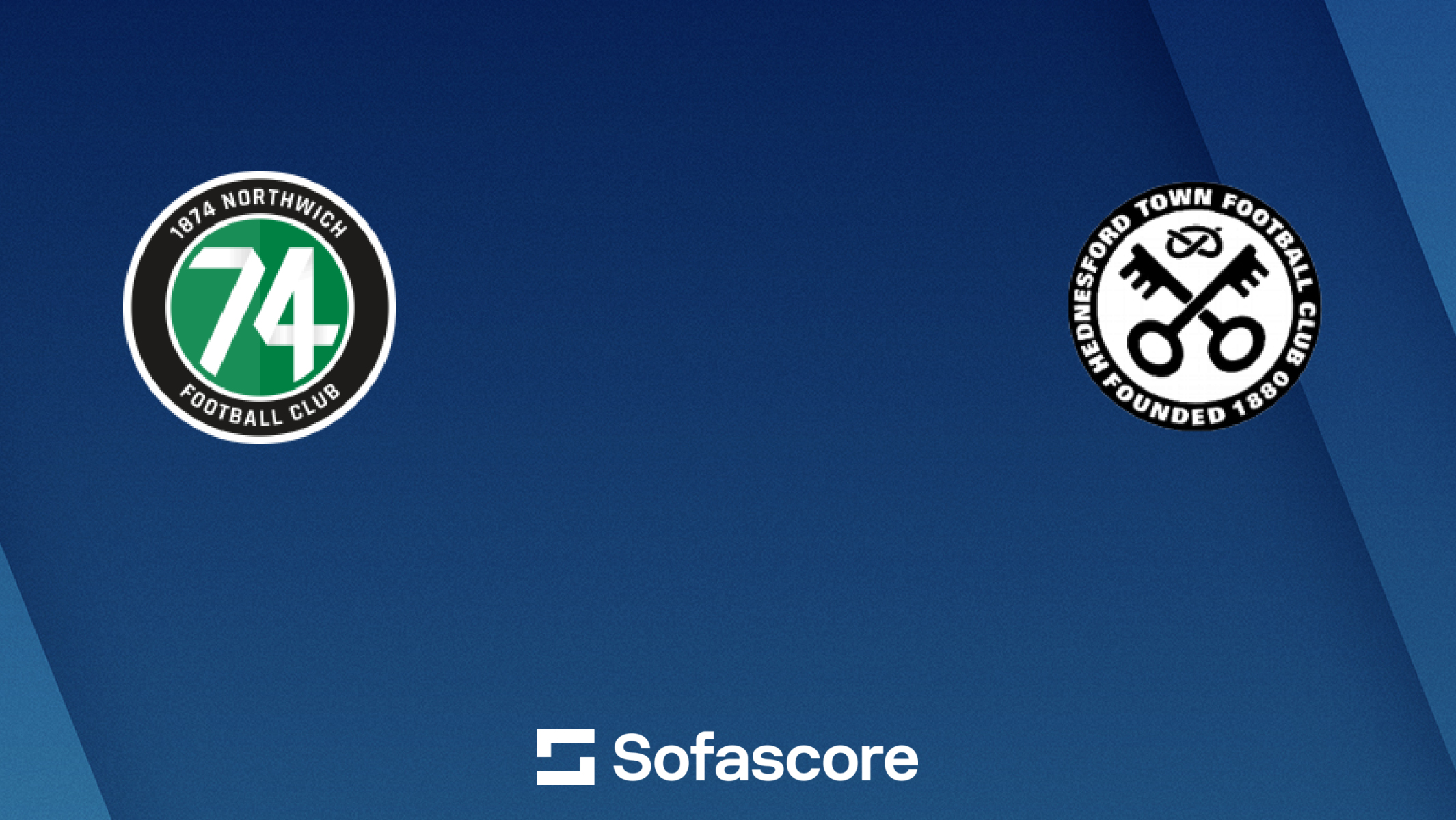 1874 Northwich FC vs Hednesford Town live score, H2H and lineups ...