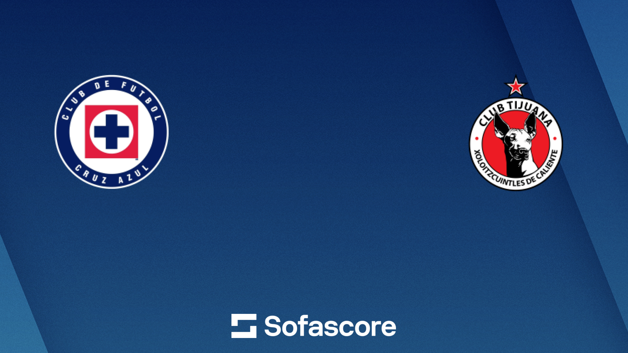 Cruz Azul vs Tijuana live score, H2H and lineups | Sofascore