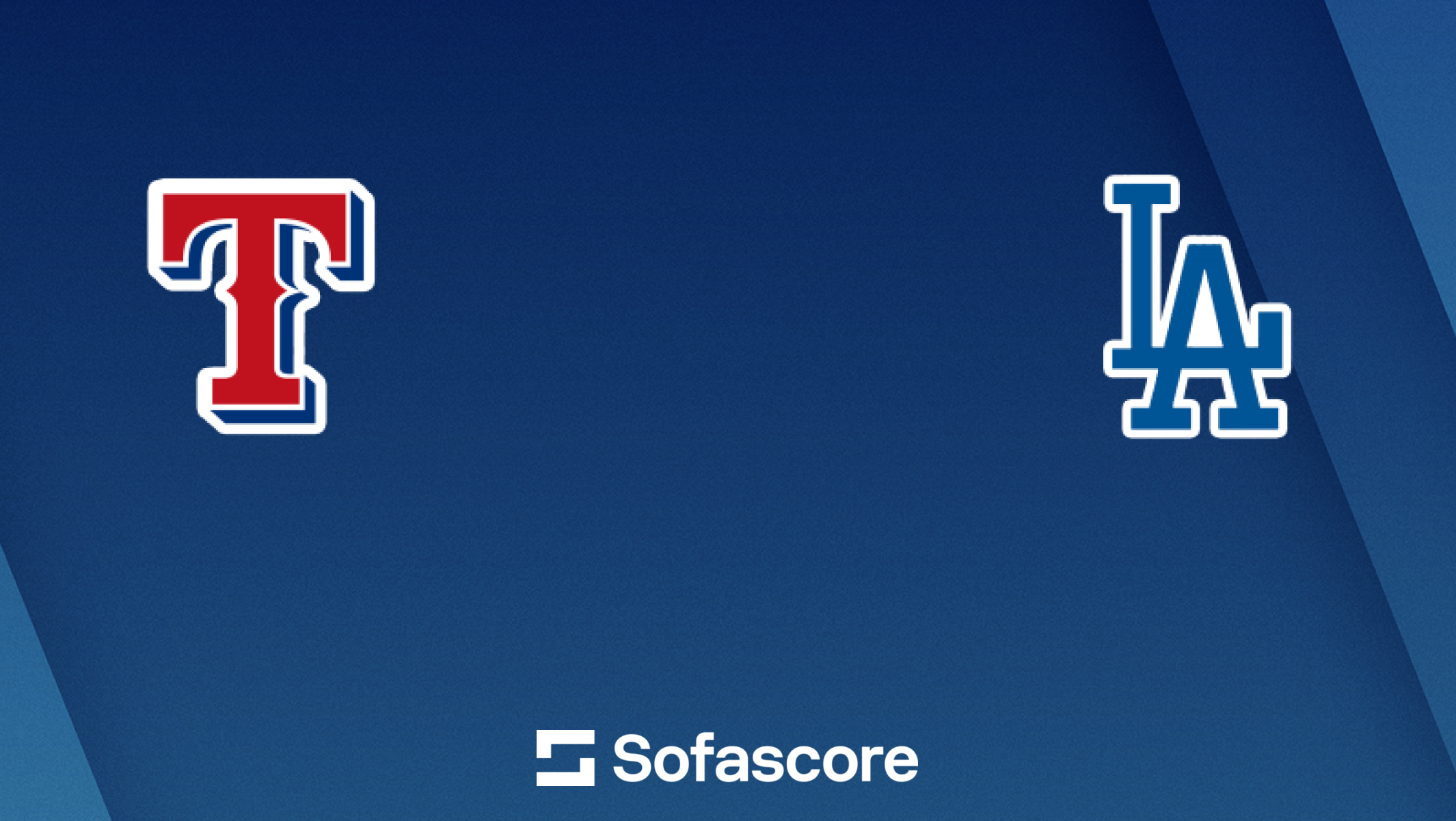 Rangers vs Dodgers live score & predictions | Sofascore