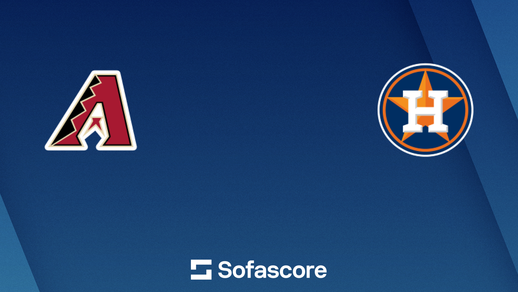 Diamondbacks vs Astros live score & predictions | Sofascore