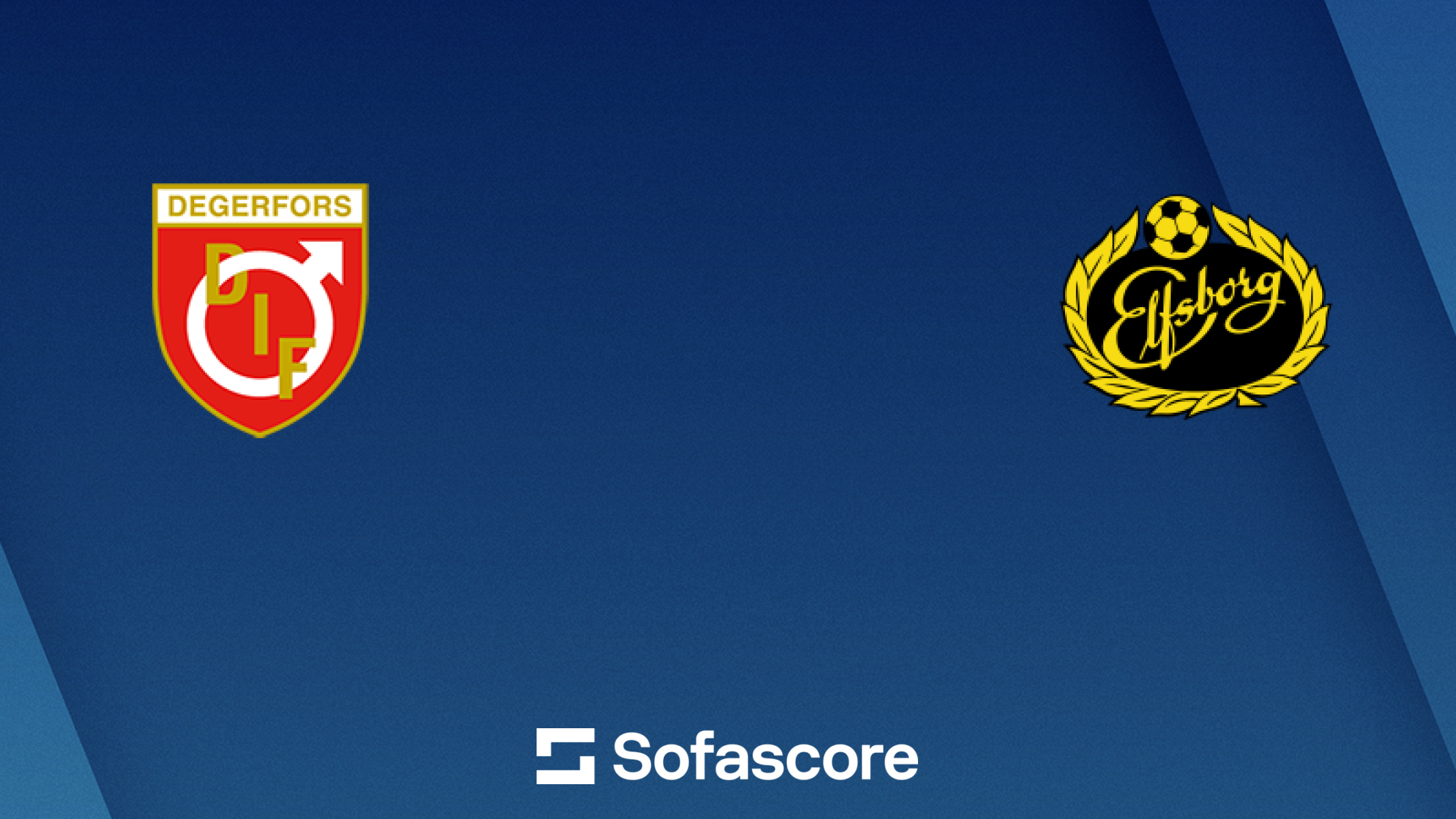 Degerfors IF vs IF Elfsborg live score, H2H and lineups | Sofascore