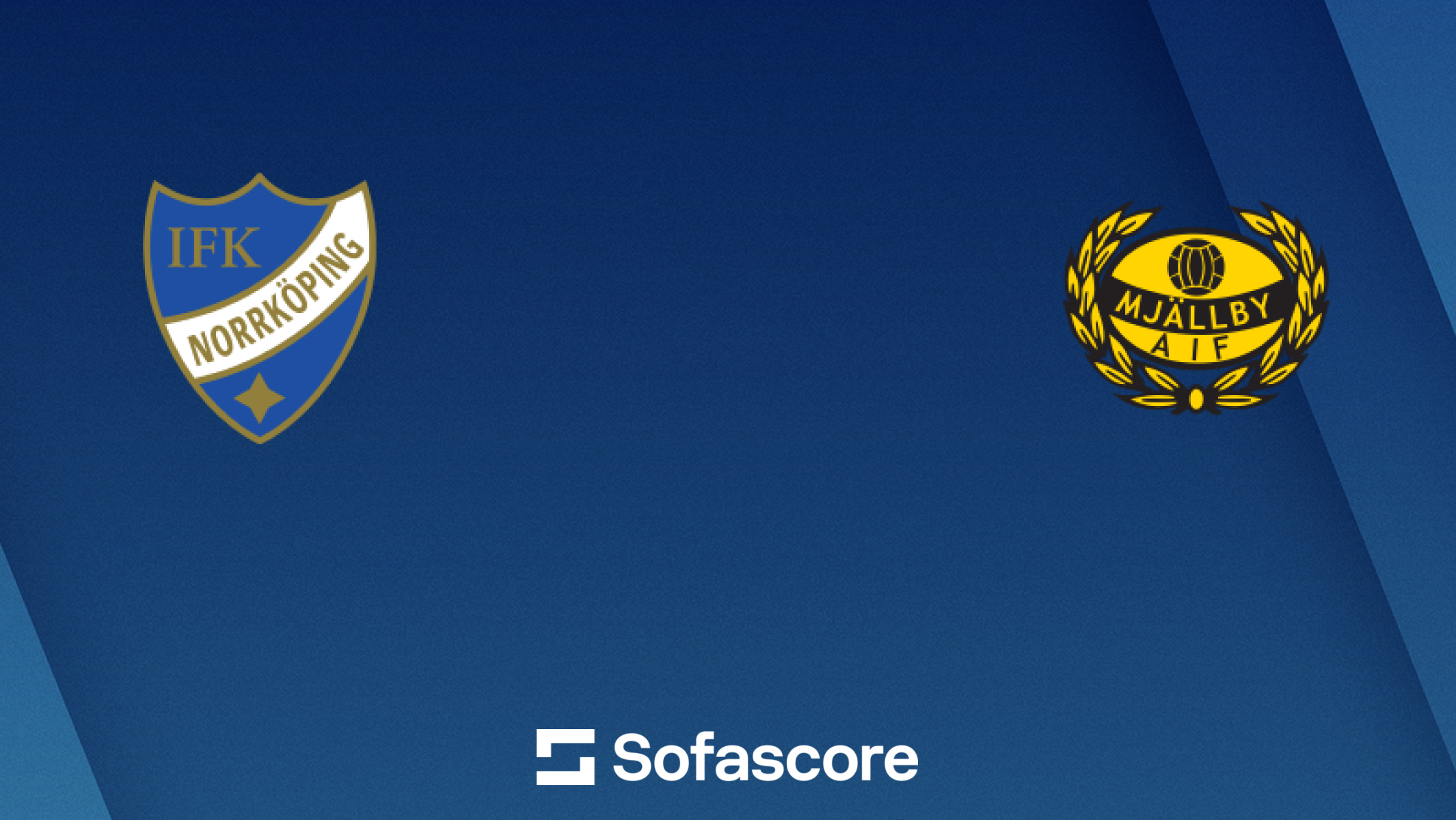 IFK Norrköping vs Mjällby AIF live score, H2H and lineups | Sofascore