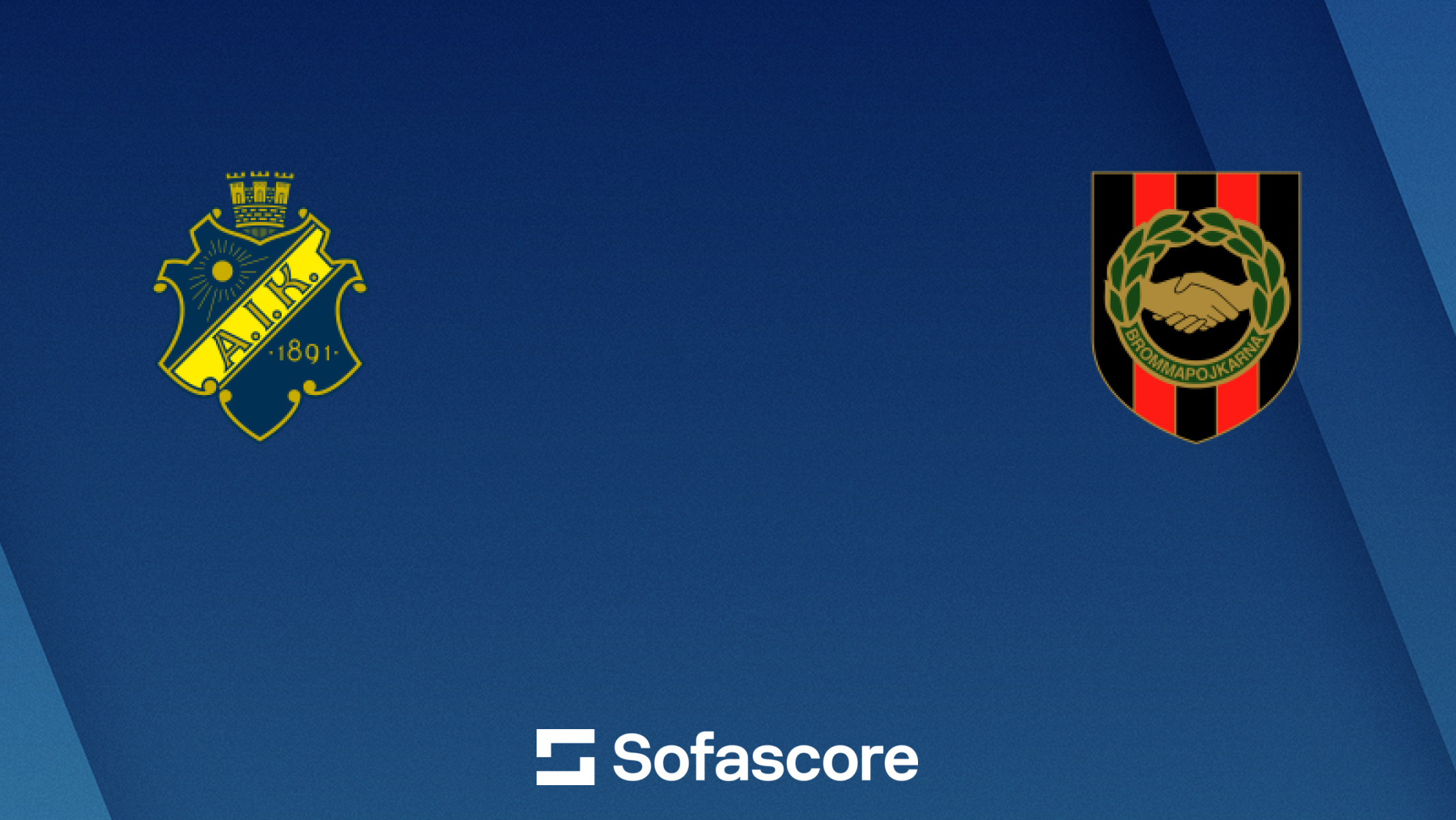 AIK vs IF Brommapojkarna live score, H2H and lineups | Sofascore