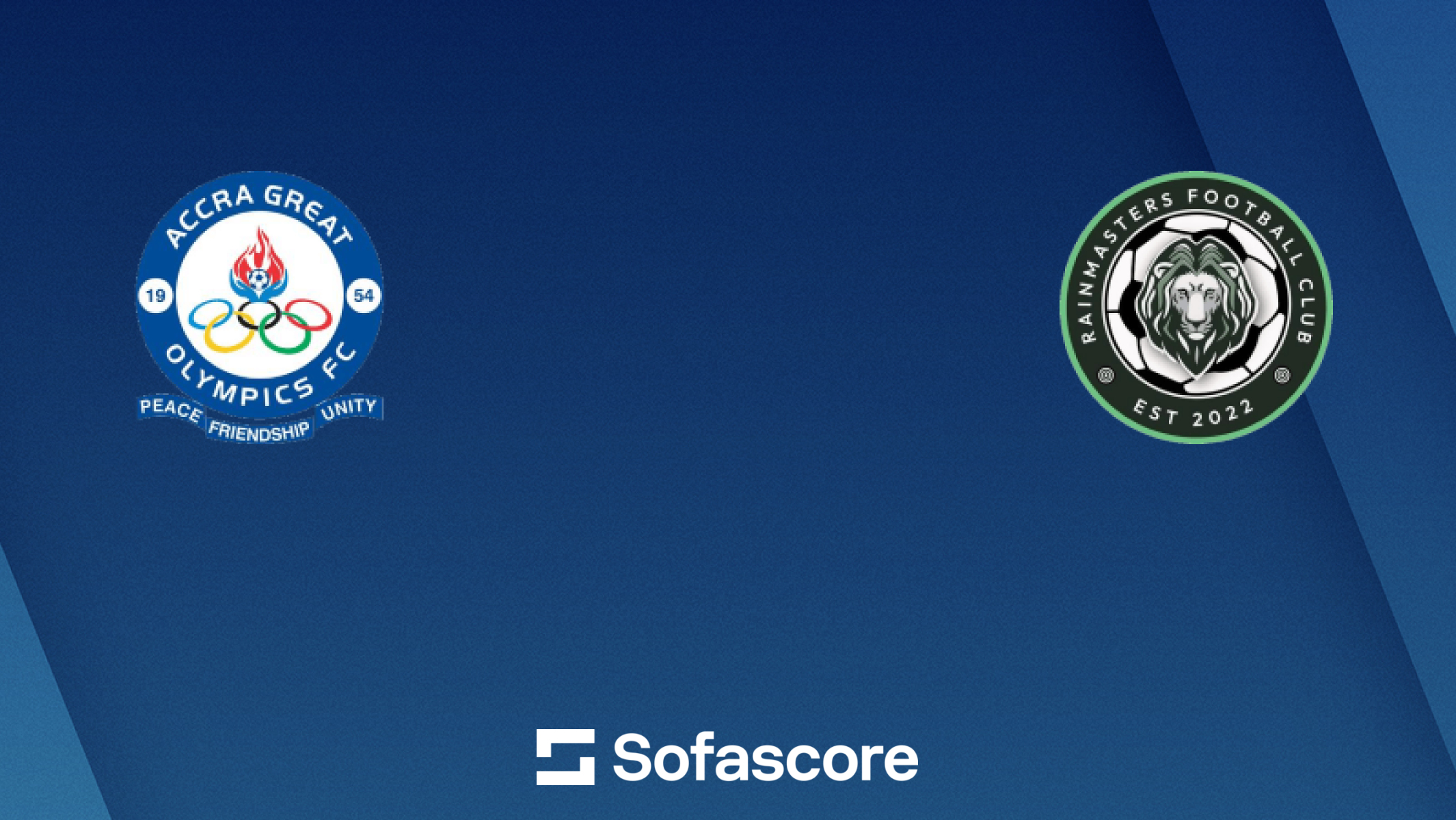 Accra Great Olympics vs Rainmasters FC live score, H2H and lineups | Sofascore