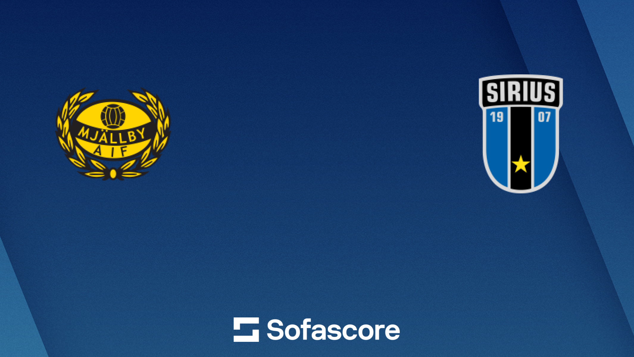 Mjällby AIF vs IK Sirius live score, H2H and lineups | Sofascore