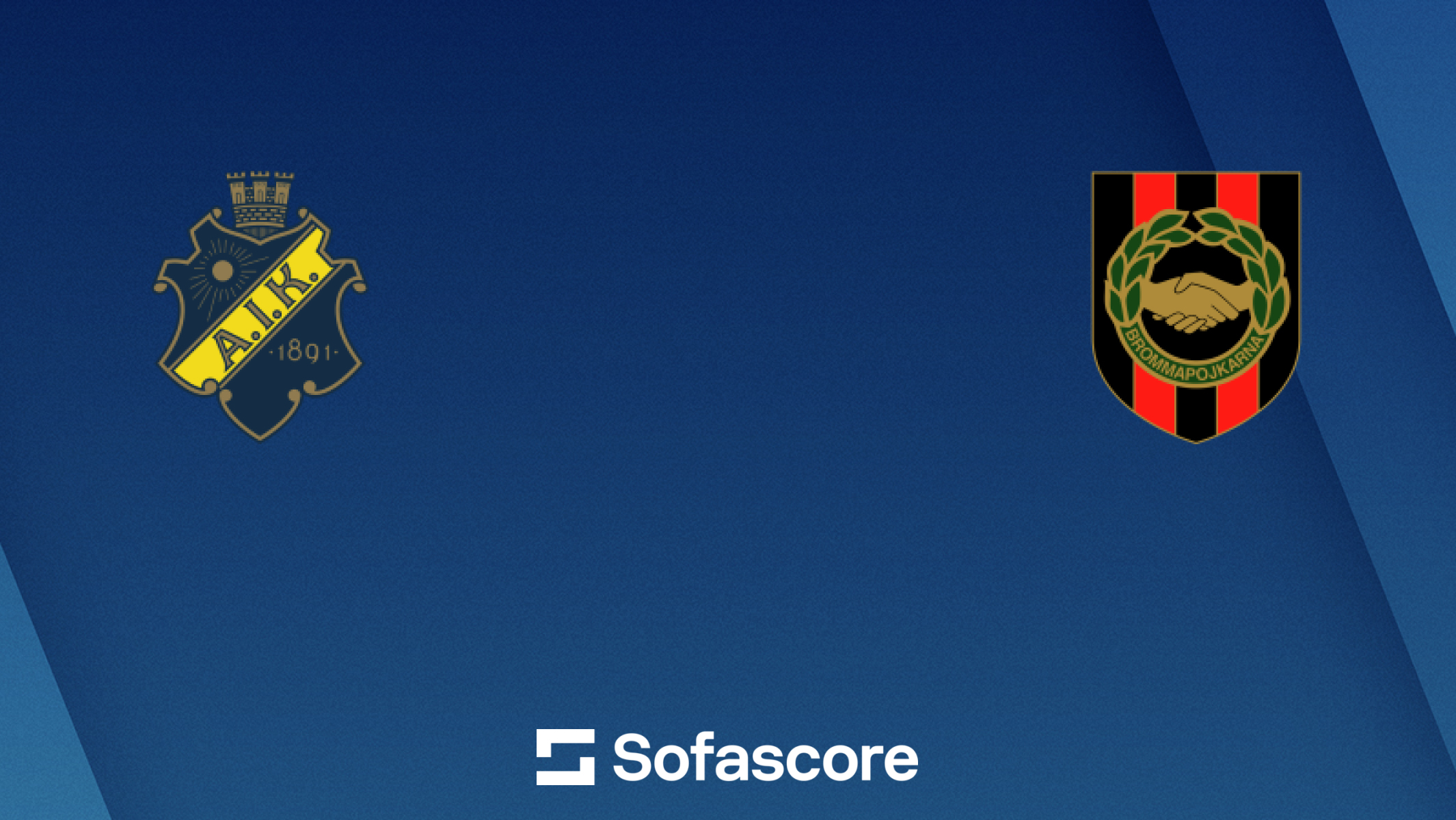AIK vs IF Brommapojkarna live score, H2H and lineups | Sofascore