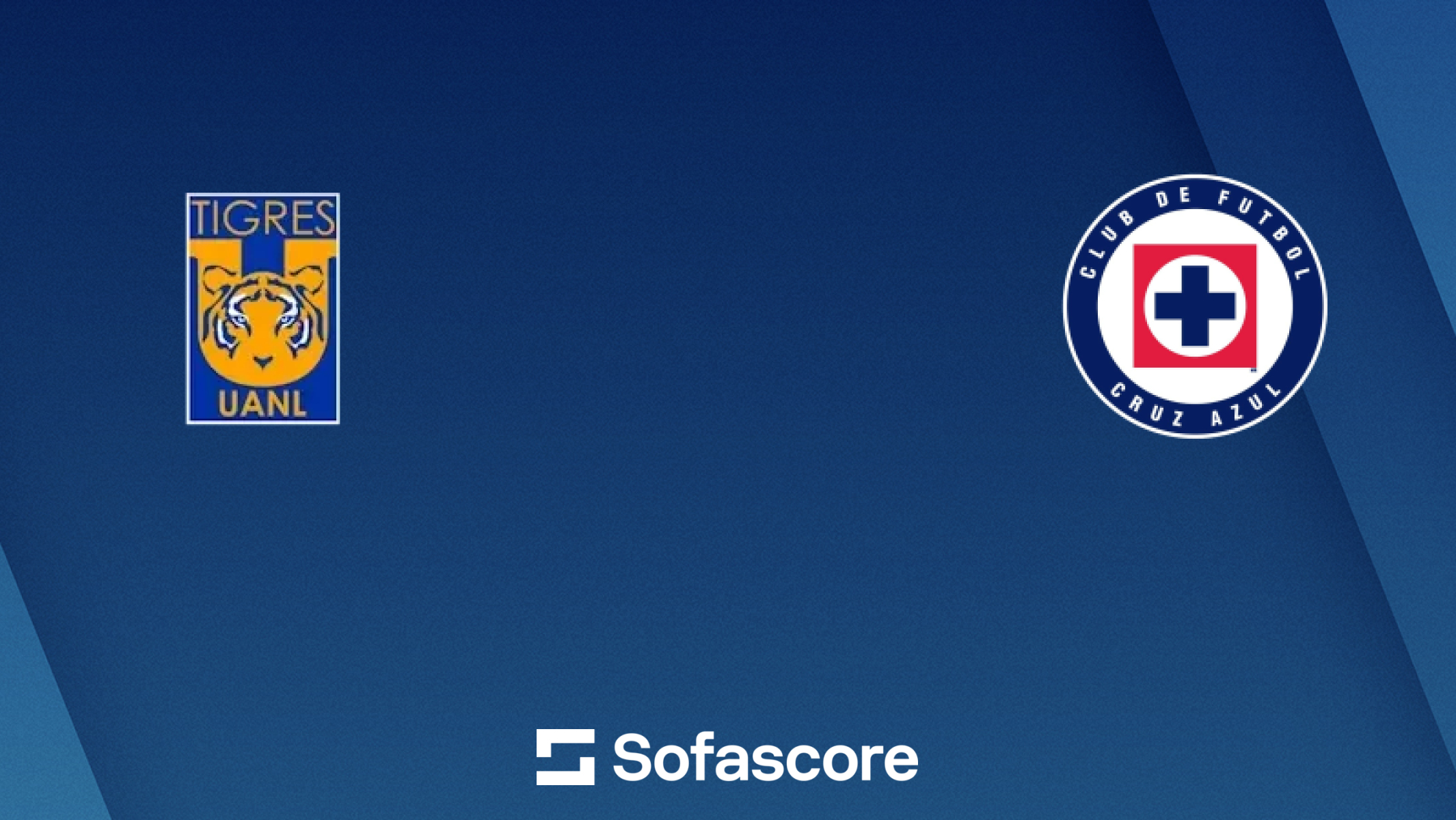 Tigres UANL vs Cruz Azul live score, H2H and lineups | Sofascore