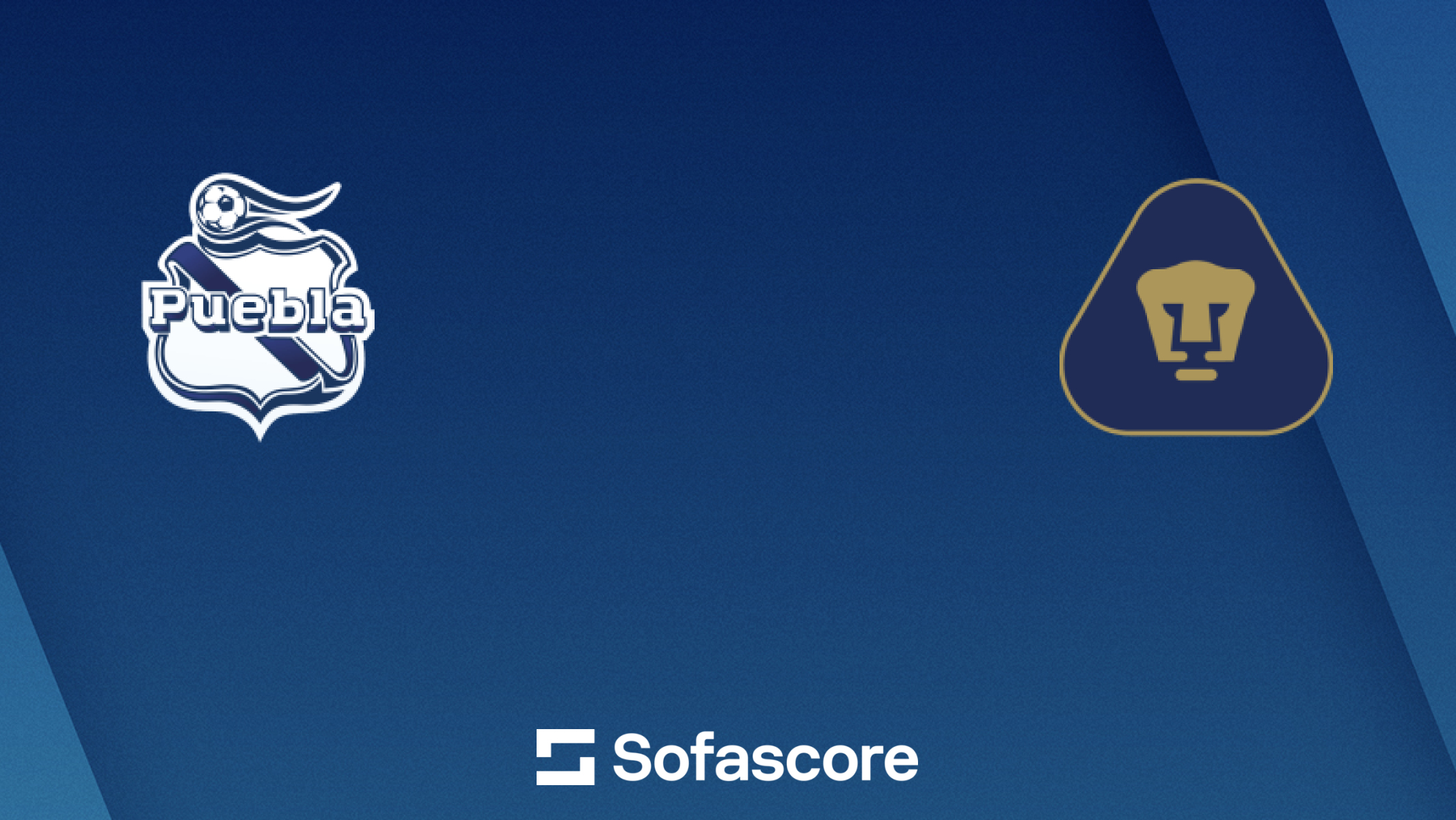 Club Puebla - Pumas UNAM 比分直播和交战记录和首发阵容 | Sofascore