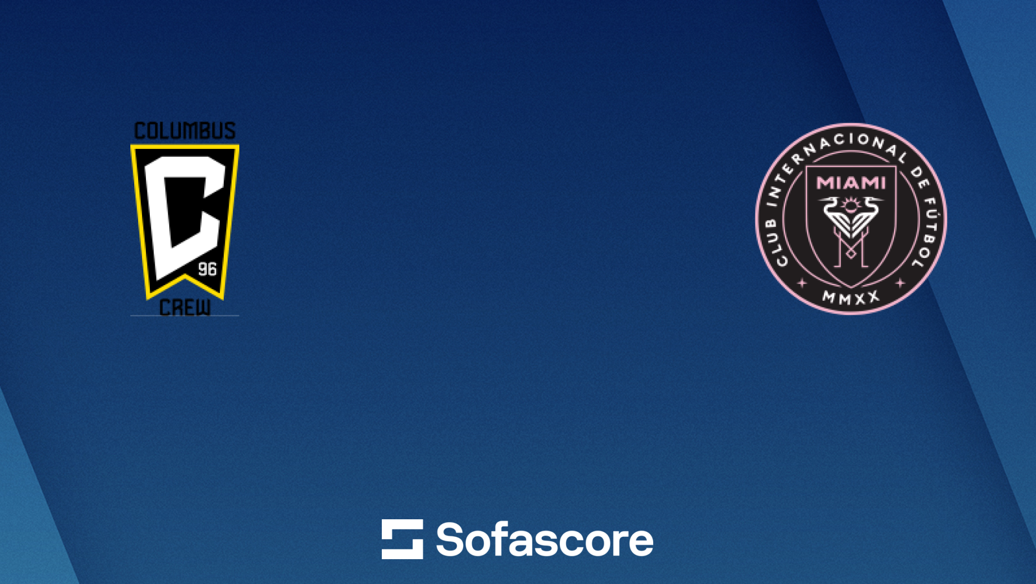 Columbus Crew vs Inter Miami CF live score, H2H and lineups | Sofascore