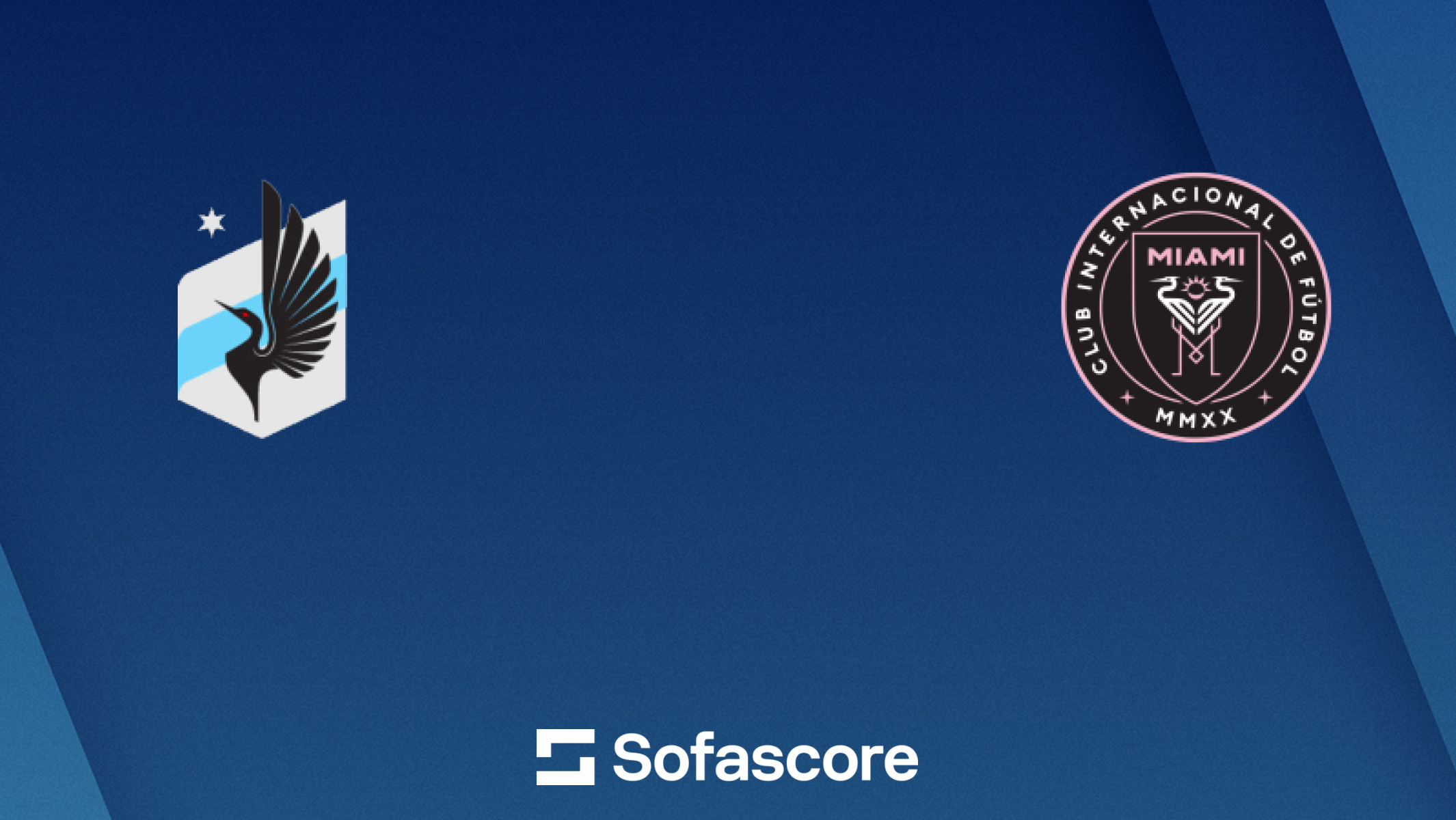 Minnesota United vs Inter Miami CF live score, H2H and lineups | Sofascore