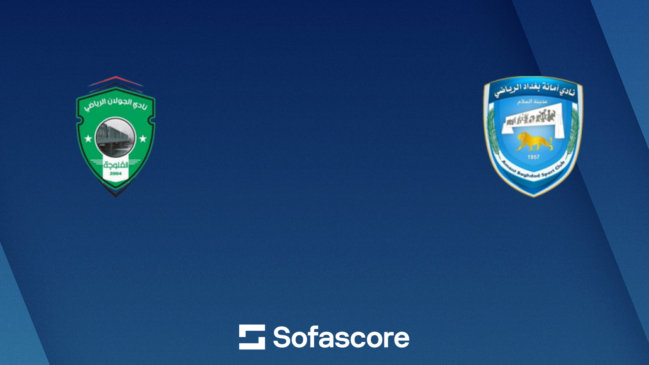 Al-Jolan SC vs Amanat Baghdad live score, H2H and lineups | Sofascore